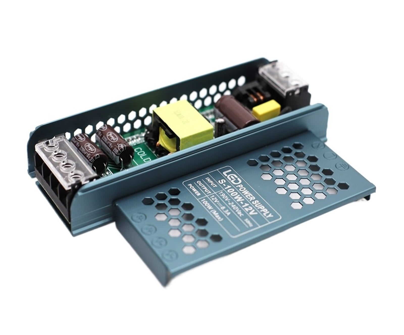 Ultra Thin LED Power Supply, DC 12V 24V Lighting Transformers, 100W ...