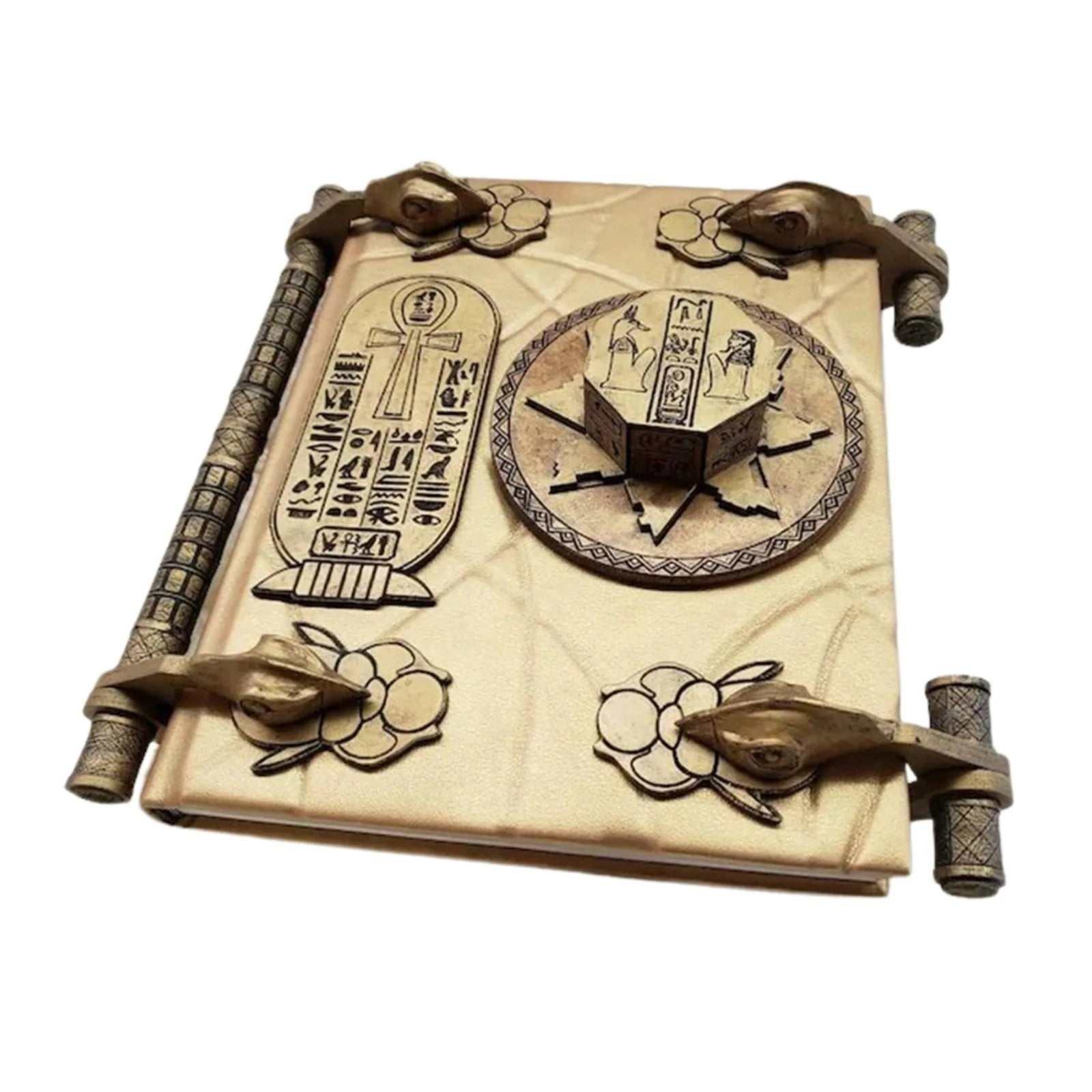 Halloween Clearance Lid With Wood And Resin Casting Button Hinged ...