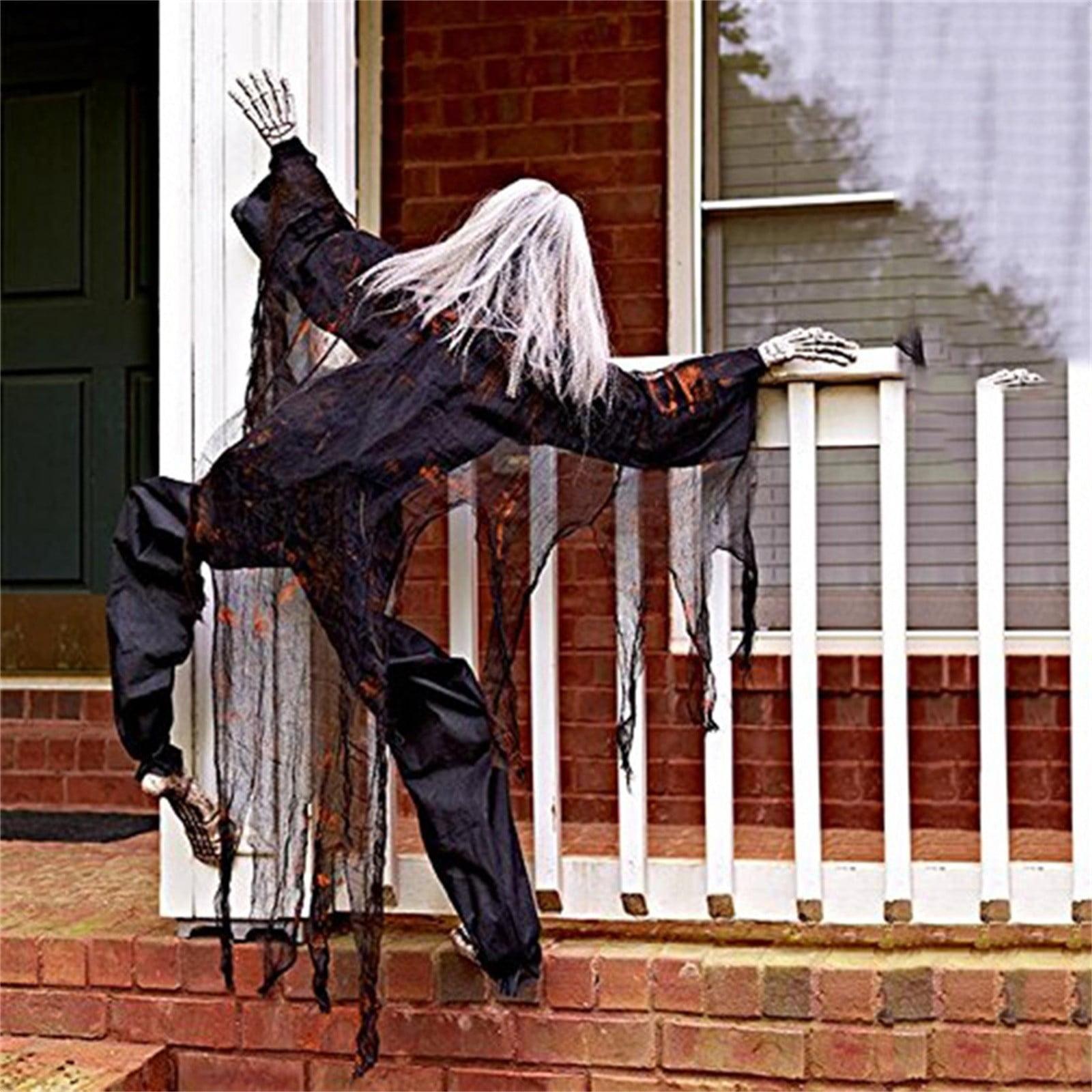 Halloween Climbing Ghost Decor, Spooky Life - Sized Window & Fence ...