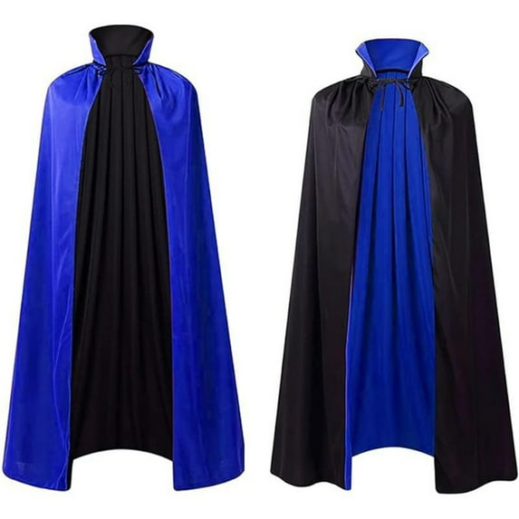 Halloween Cloak Cape for Elegant High Collar Design for Themed Parties ...