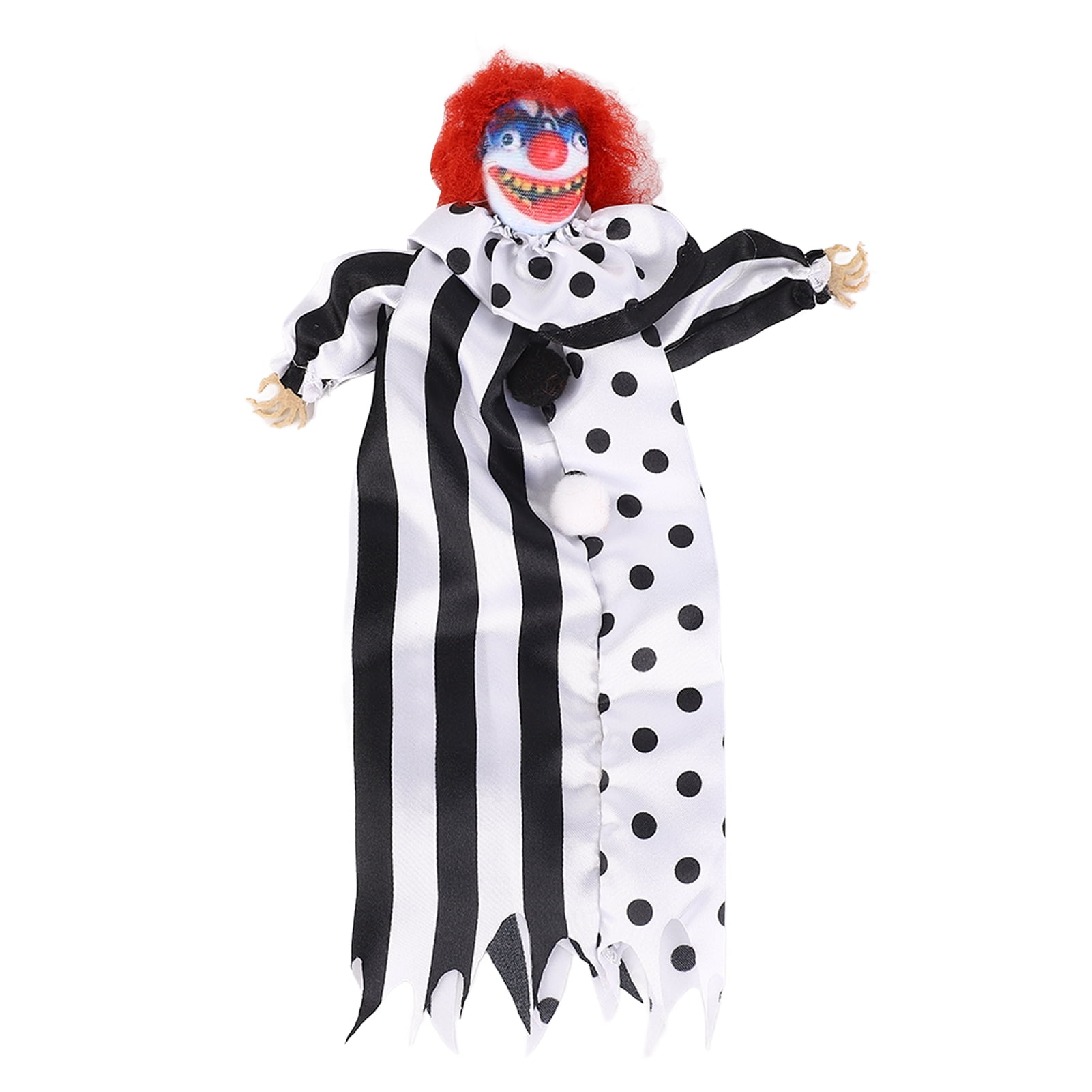 Halloween Clown Doll Scary Eerie Clown Doll Decoration Hanging Clown ...