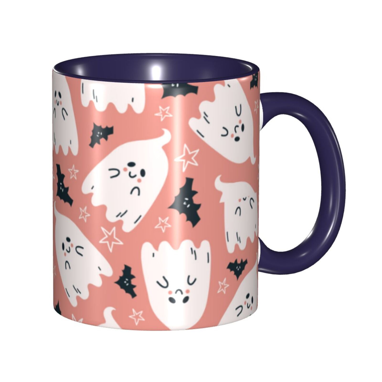 Halloween Coffee Mug, halloween cute ghost Ceramic Tea Cups Halloween ...