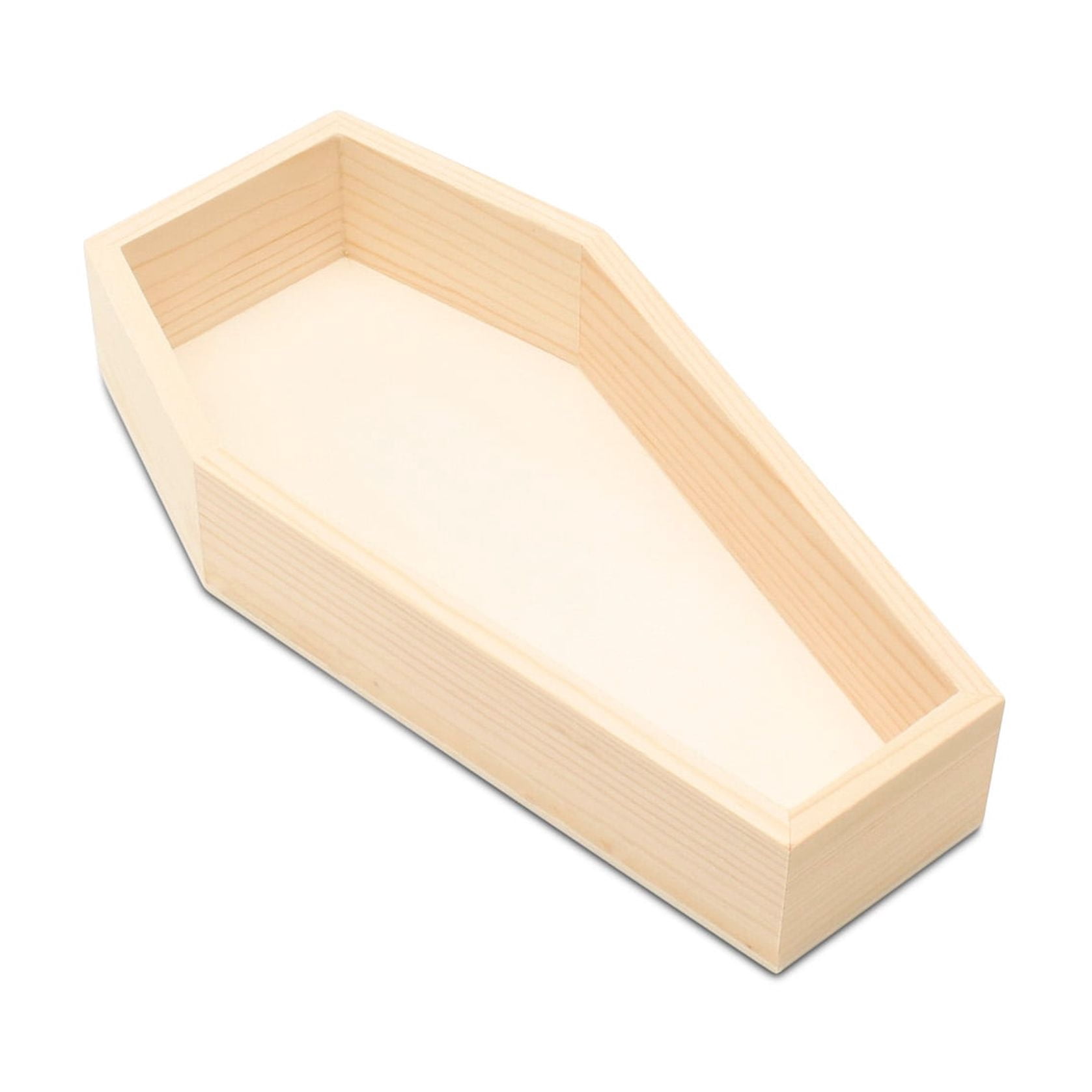 Halloween Coffin Decor 6 inch, Pack of 6 Mini Wood Coffin Box for ...