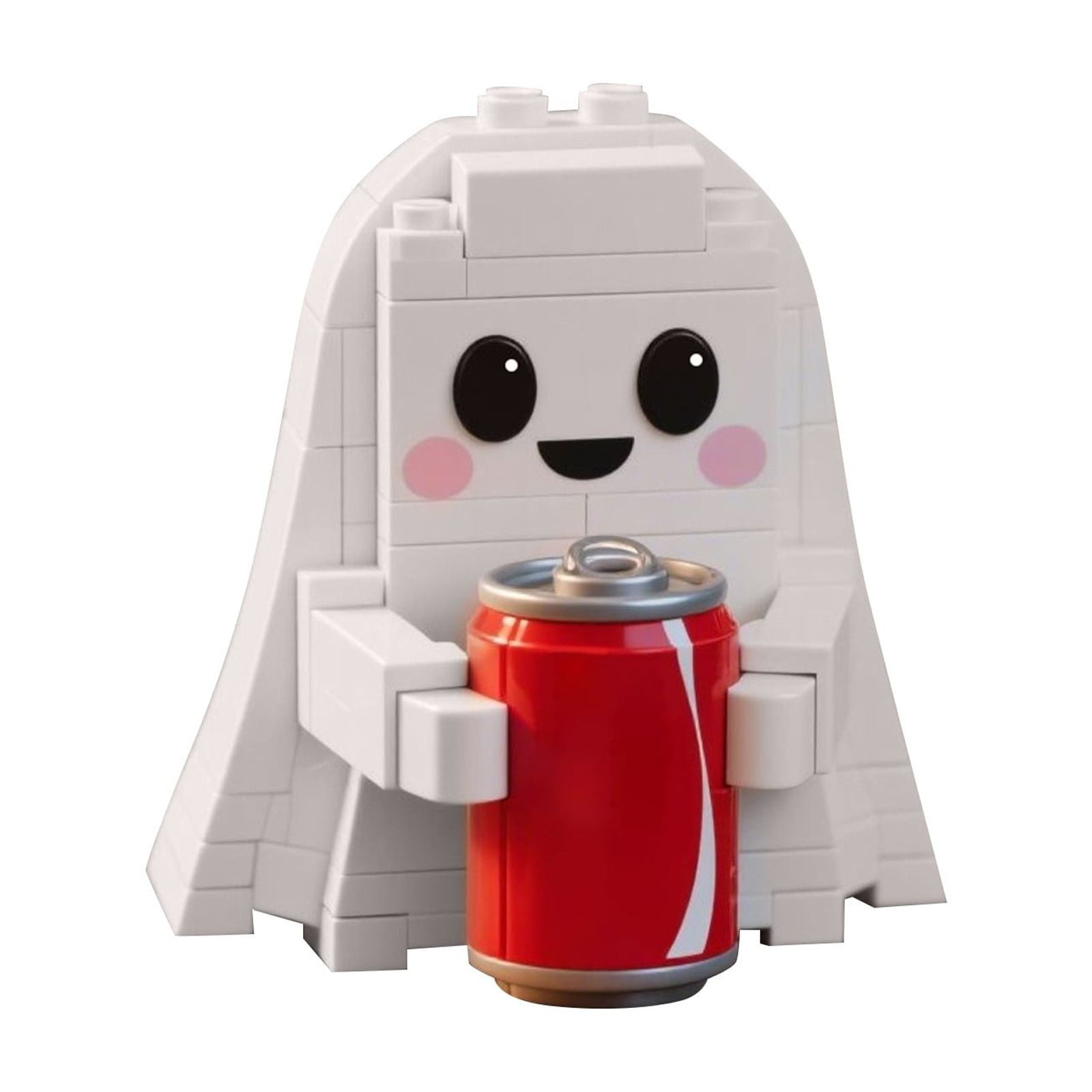 Halloween Coke Ghost Building Block Set, Halloween Coke- Loving Cute ...
