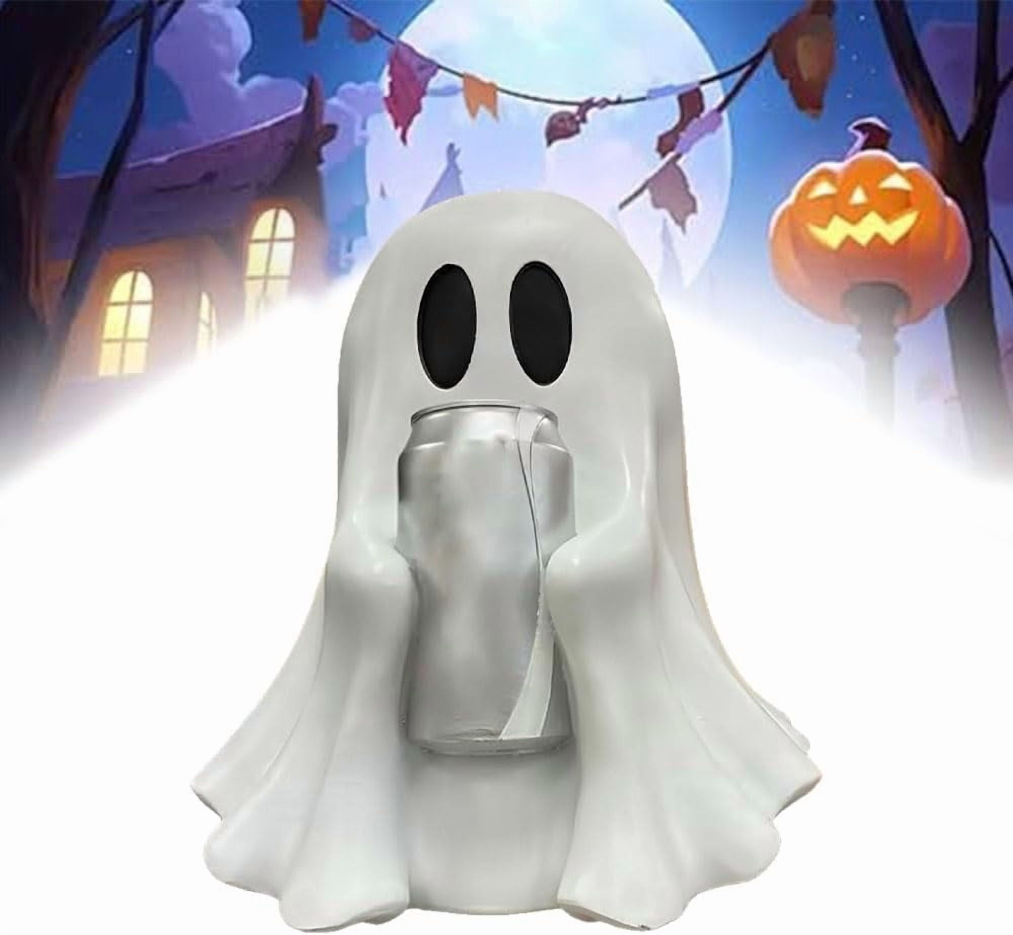 Halloween Coke Ghost, Cute Ghost Drink Can Holder, Ghosts Holding Coke ...