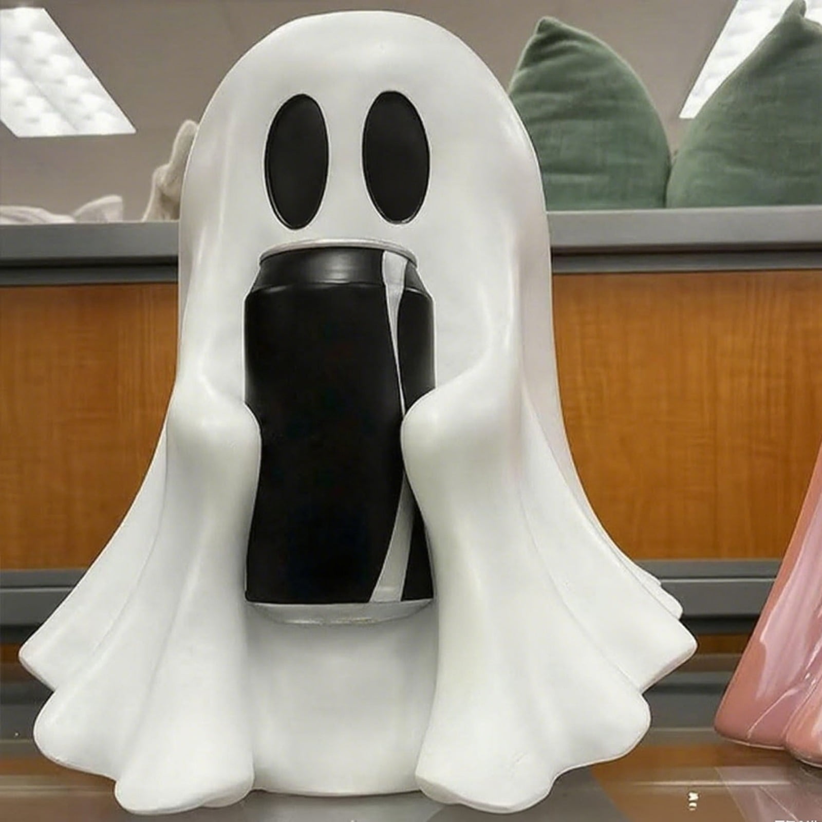 Halloween Coke Ghost, Personalized Desktop Ornament - Cute Ghost Drink ...