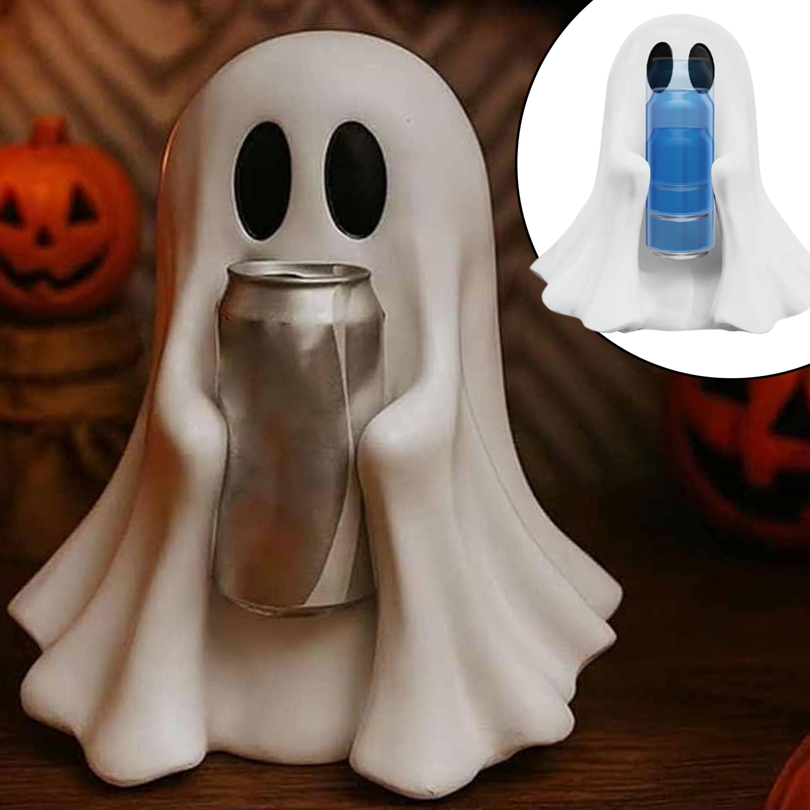Halloween Coke Ghost, Spookily Drink Holder for Cola, Cute Ghost Drink ...
