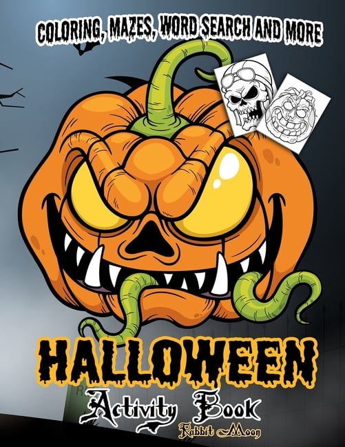 Halloween Collection: Halloween Activity book : A Fun Kid Workbook Game ...
