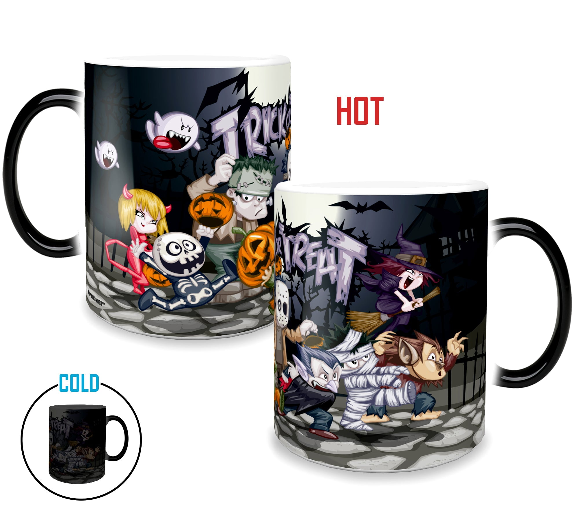 Halloween Collection (Scary Characters) Morphing Mugs® Heat-Sensitive ...
