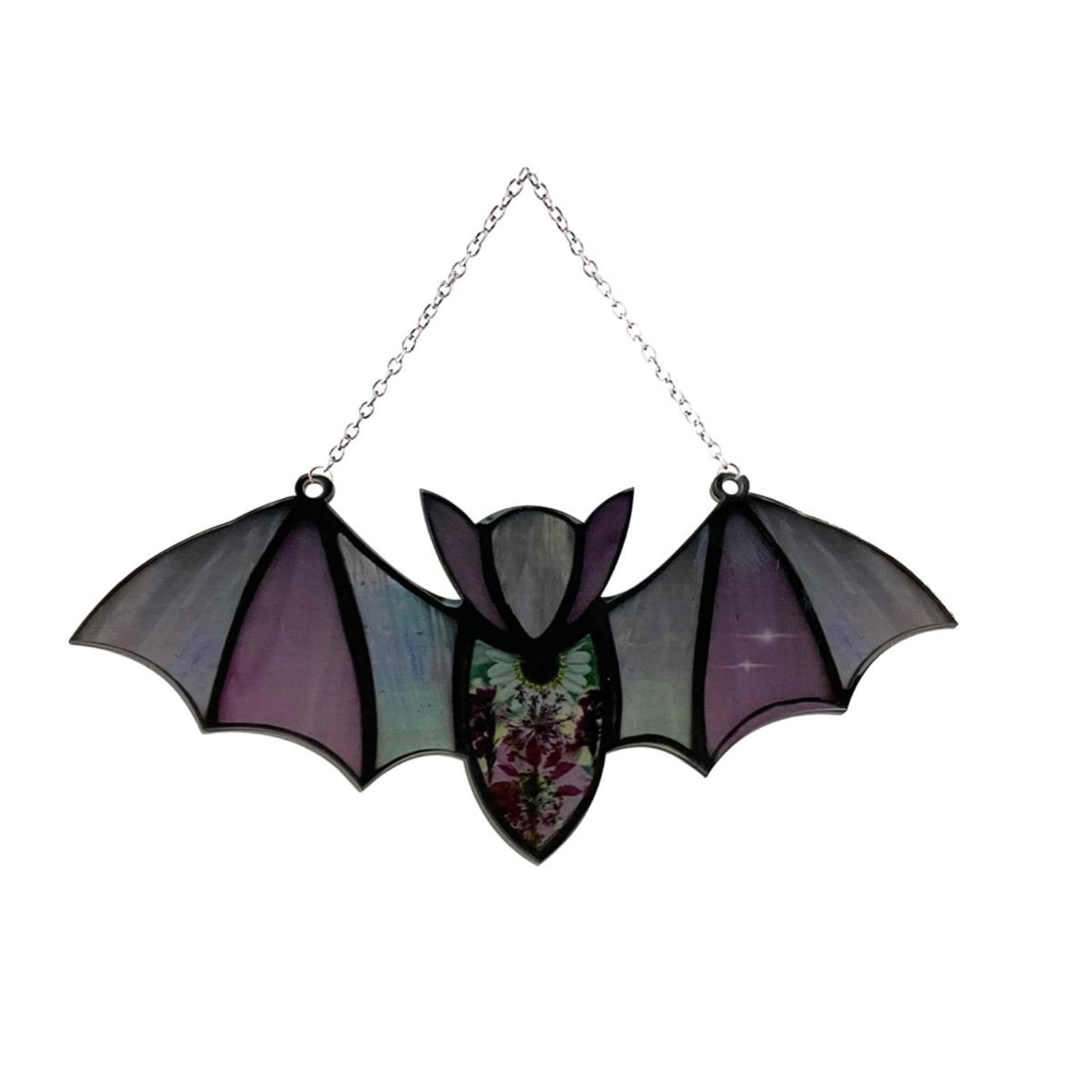 Halloween Colorful Bat Acrylic Home Decorations, Decorations For Living ...