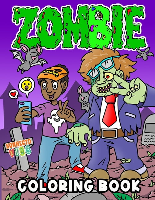 Halloween Coloring Book Collection Zombie Coloring Book: Fun and Unique ...