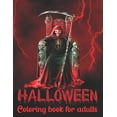 Halloween Coloring Book For Adults: Coloring Book With Exclusive ...