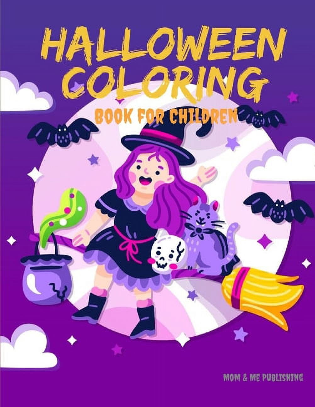 Halloween Coloring Book For Children: The speical Halloween Images for ...