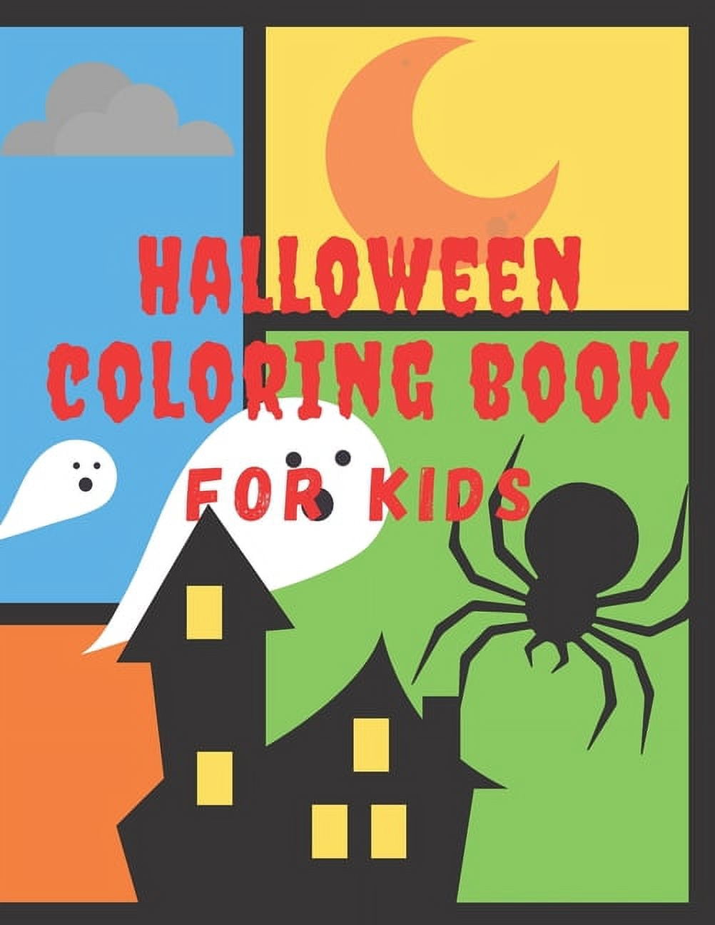 Halloween Coloring Book For Kids: Halloween Coloring Book/ 30 different ...