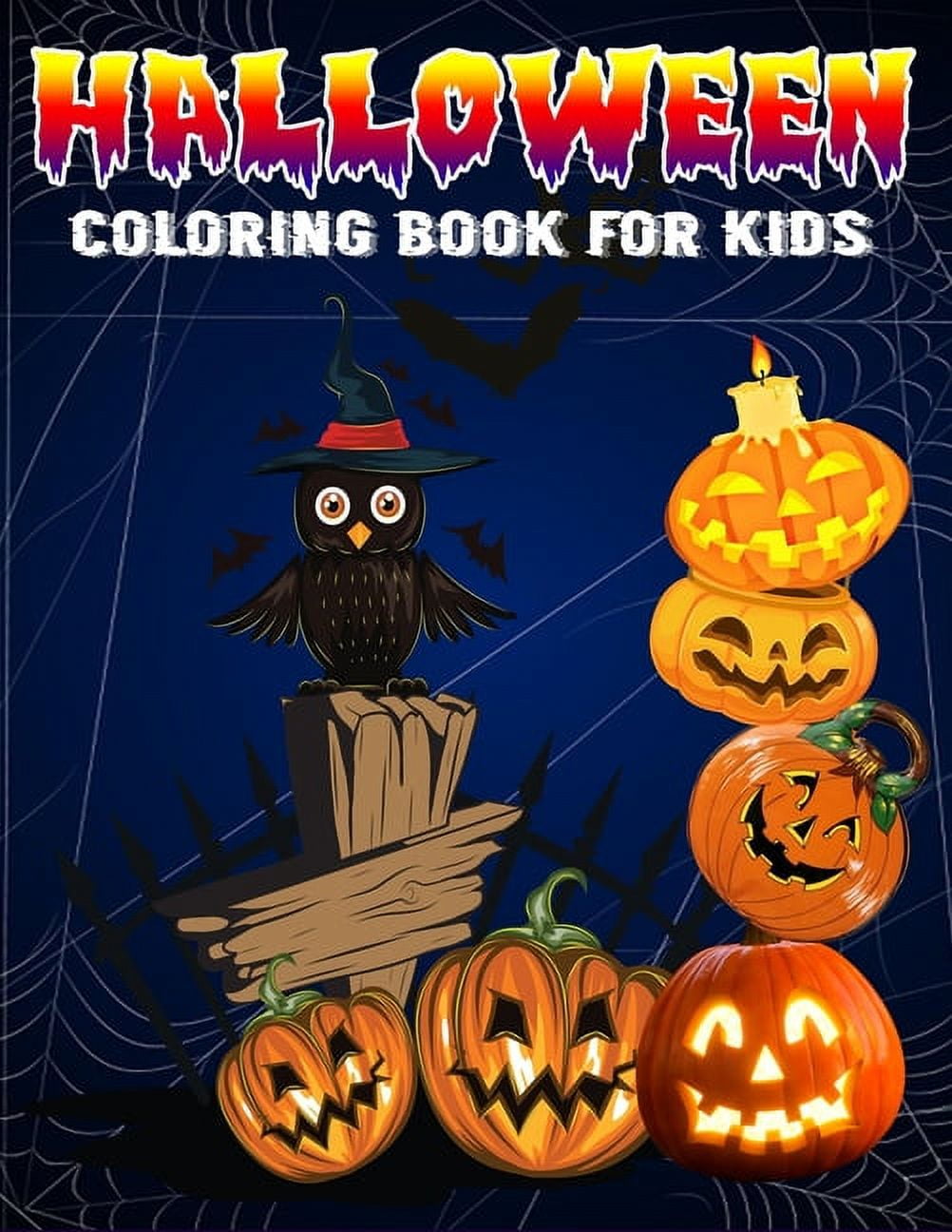 Halloween Coloring Book For Kids: Halloween Coloring Books for Kids ...