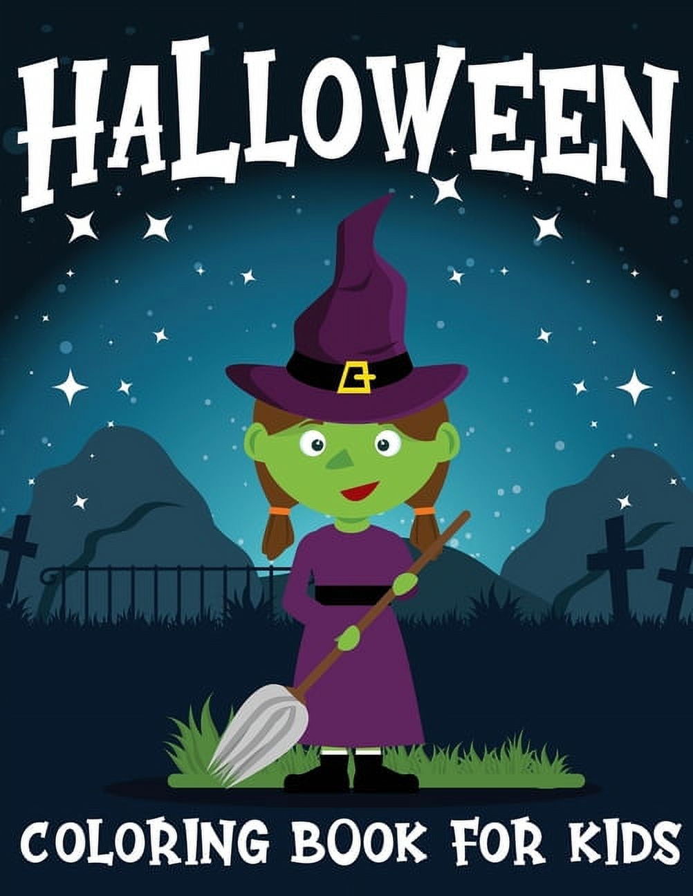 Halloween Coloring Book For Kids: Trick Or Treat Color Pages For ...