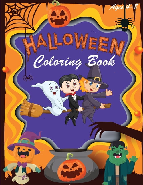 Halloween Coloring Book: Halloween Coloring Books for Kids - Halloween ...
