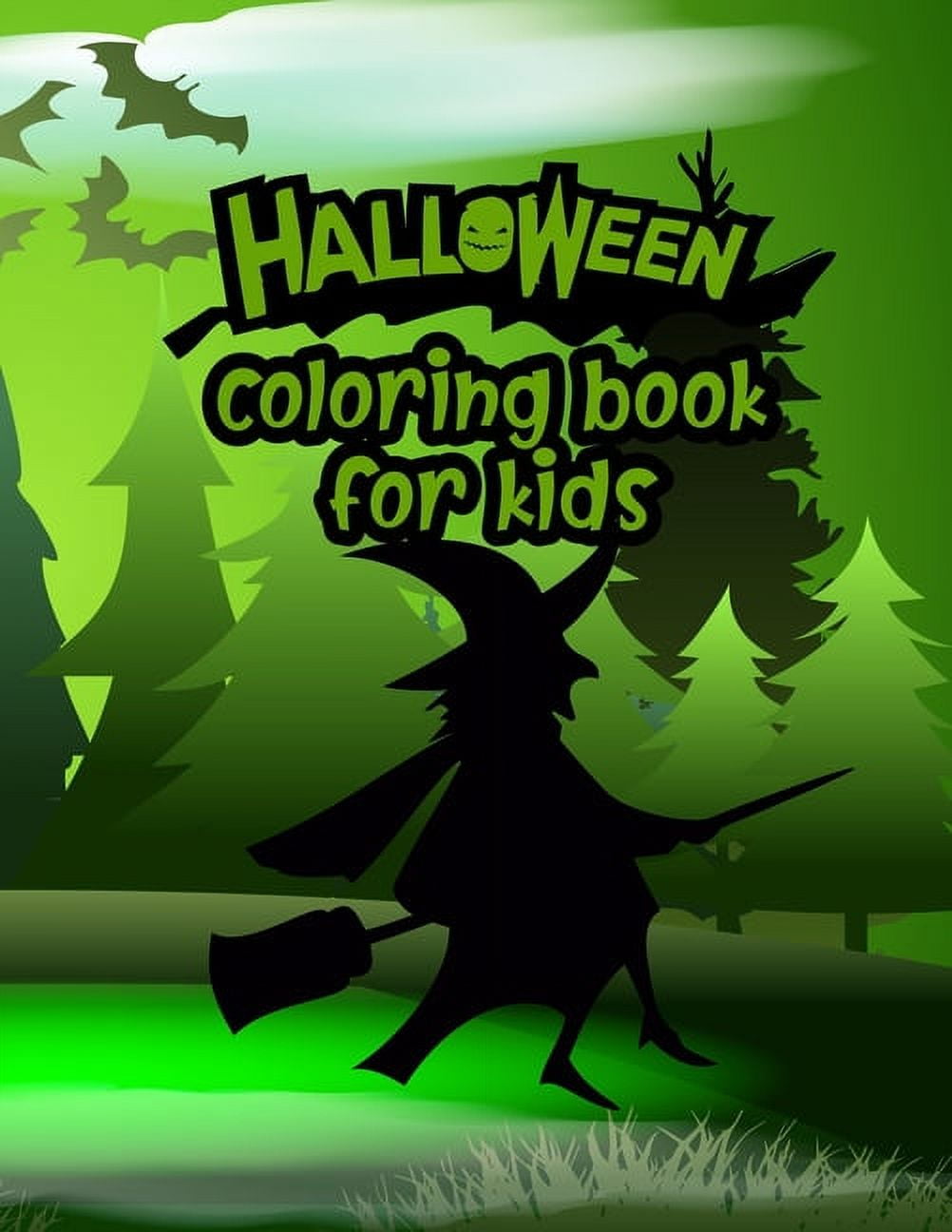 Halloween Coloring Book For Kids: Happy Halloween Coloring Book for ...