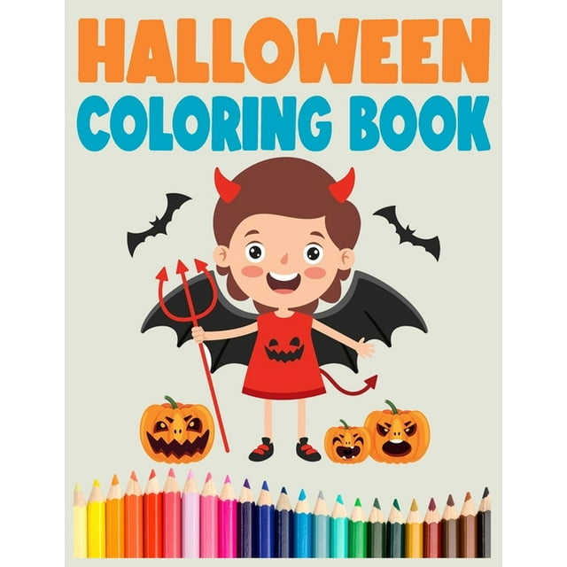 Halloween Coloring Book : Mega Spooky and Scarry Collection of ...
