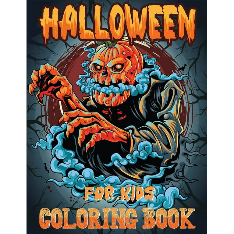scary coloring book for kids