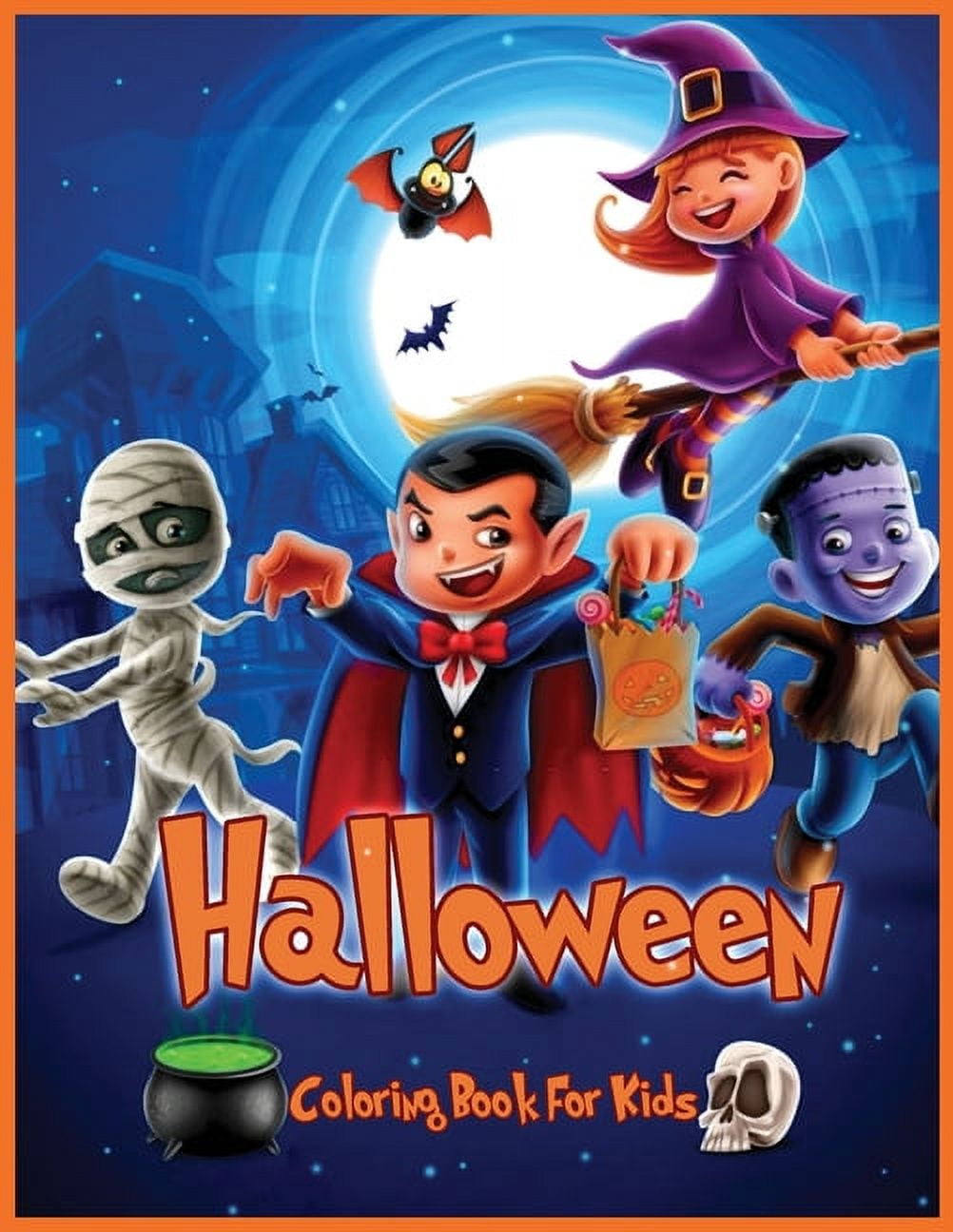 Halloween Coloring Book for Kids: Original & Unique Halloween Coloring ...