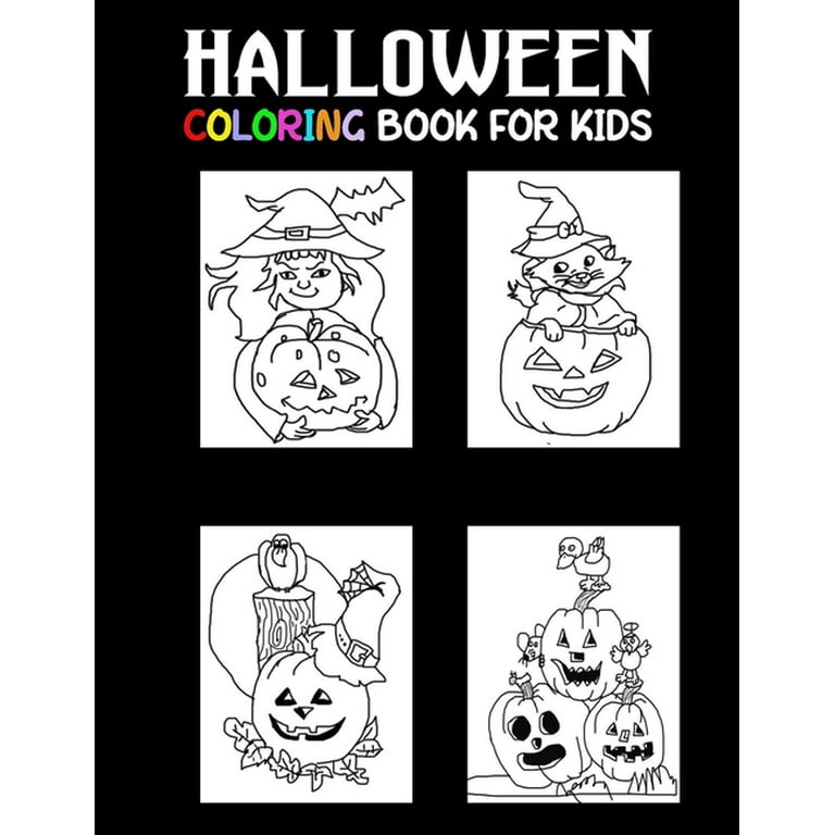 halloween coloring pictures easy