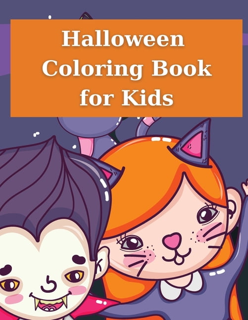 Halloween Coloring Book for Kids: Skary Drawings for Fun | 43 Pages ...
