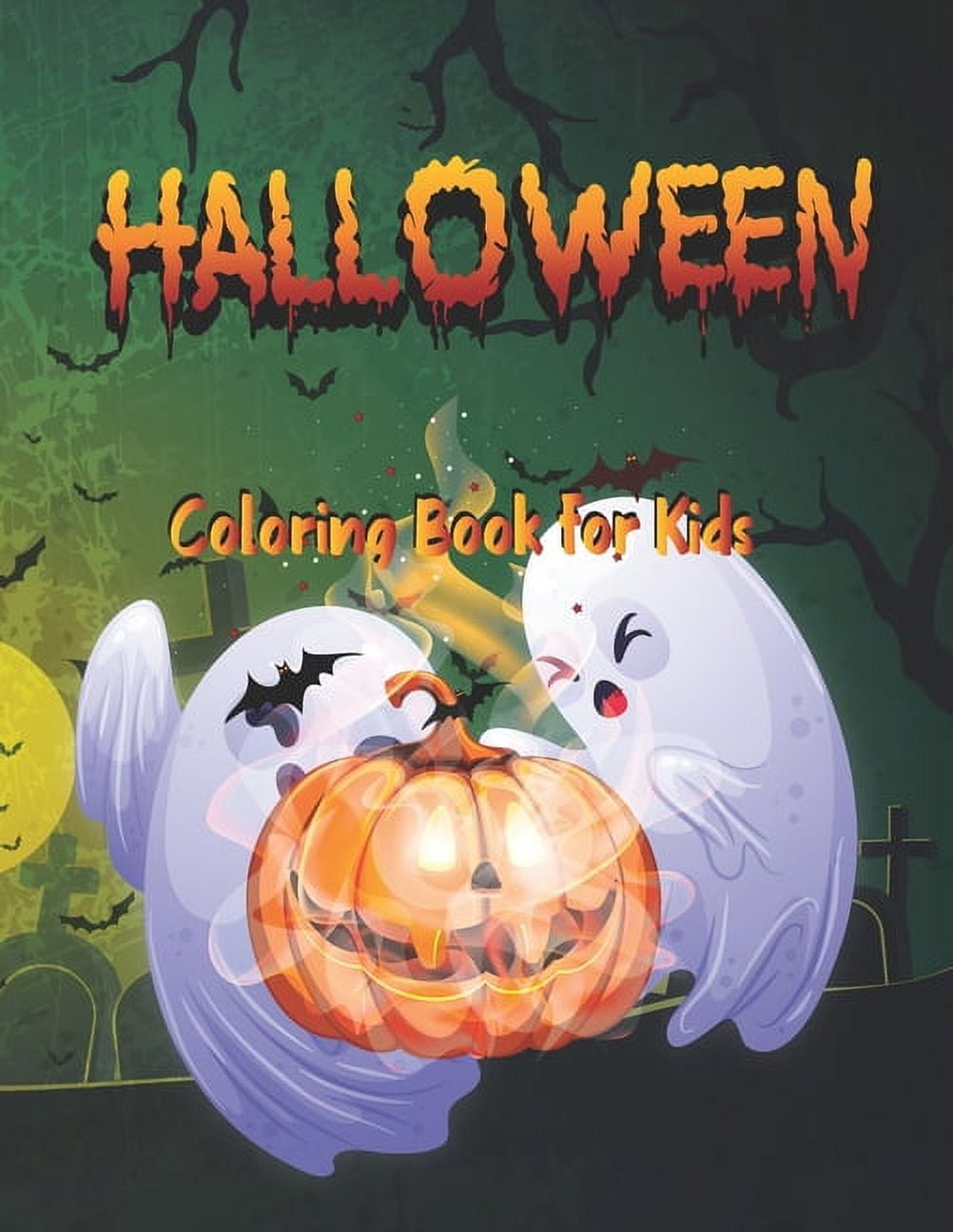 Halloween Coloring Book for kids: Toddlers Halloween Coloring Book 50 ...