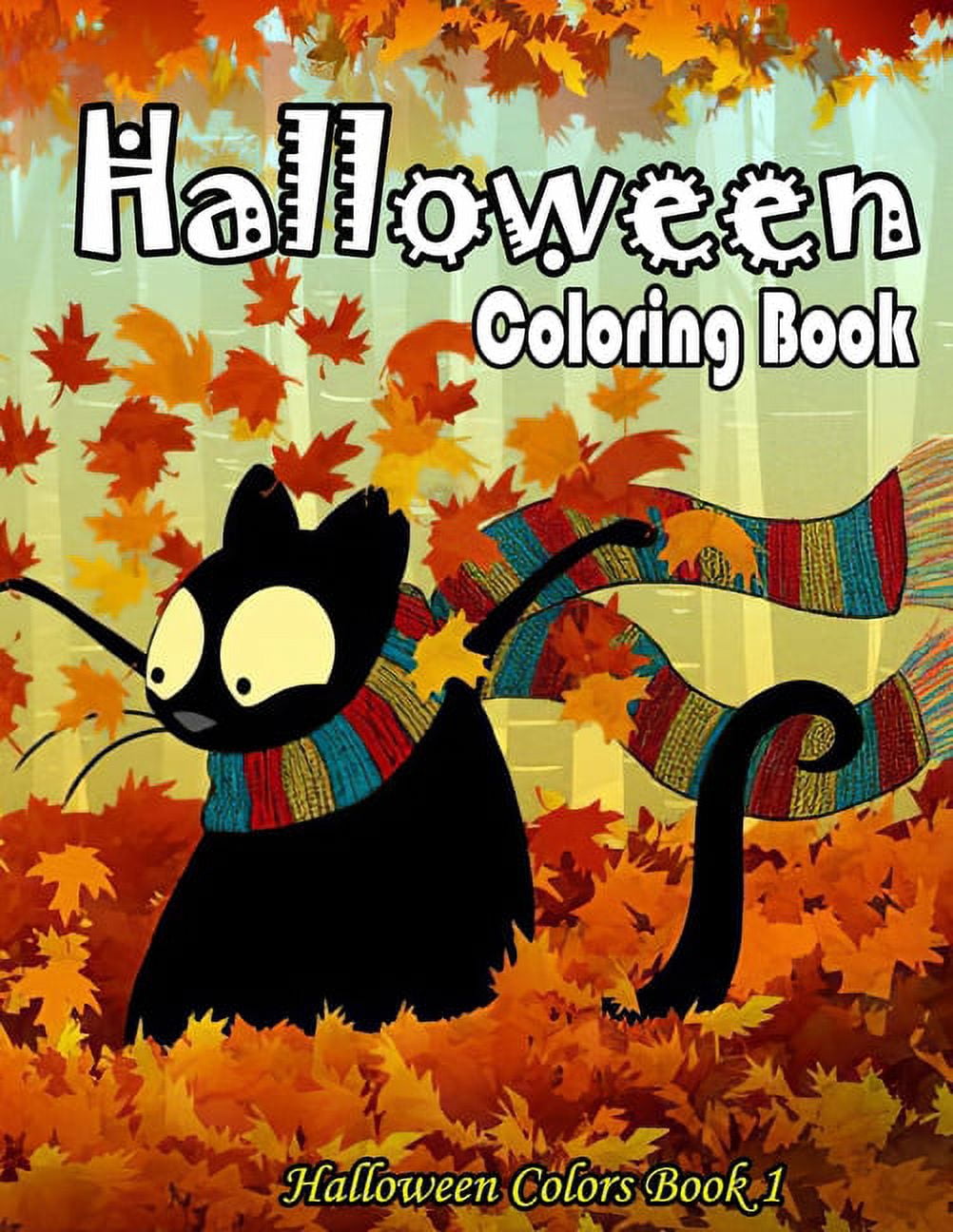 Halloween Colors: Halloween Coloring Book: A Collection of Coloring ...