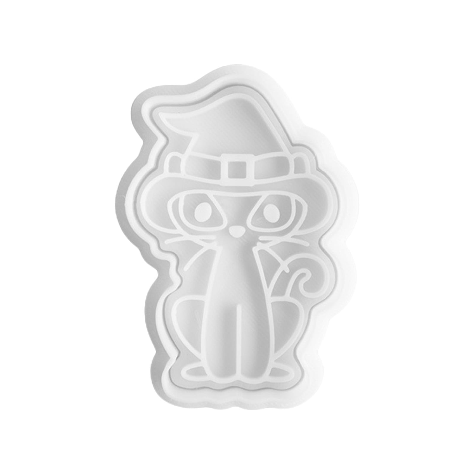 Halloween Cookie Cutters Baking Supplies, Halloween Silicone Cake Mold ...