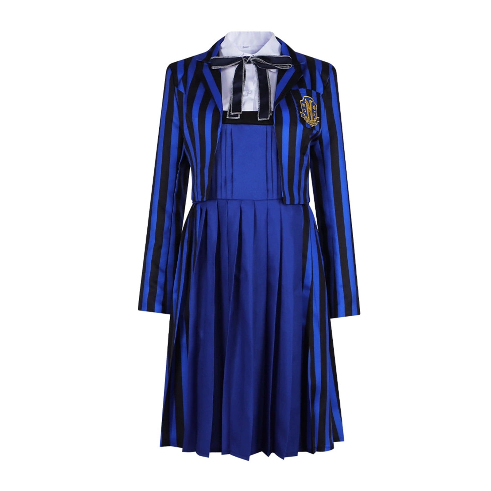 Halloween Costume 2025 Wednesday Outfit, Wednesday Costume Suits ...