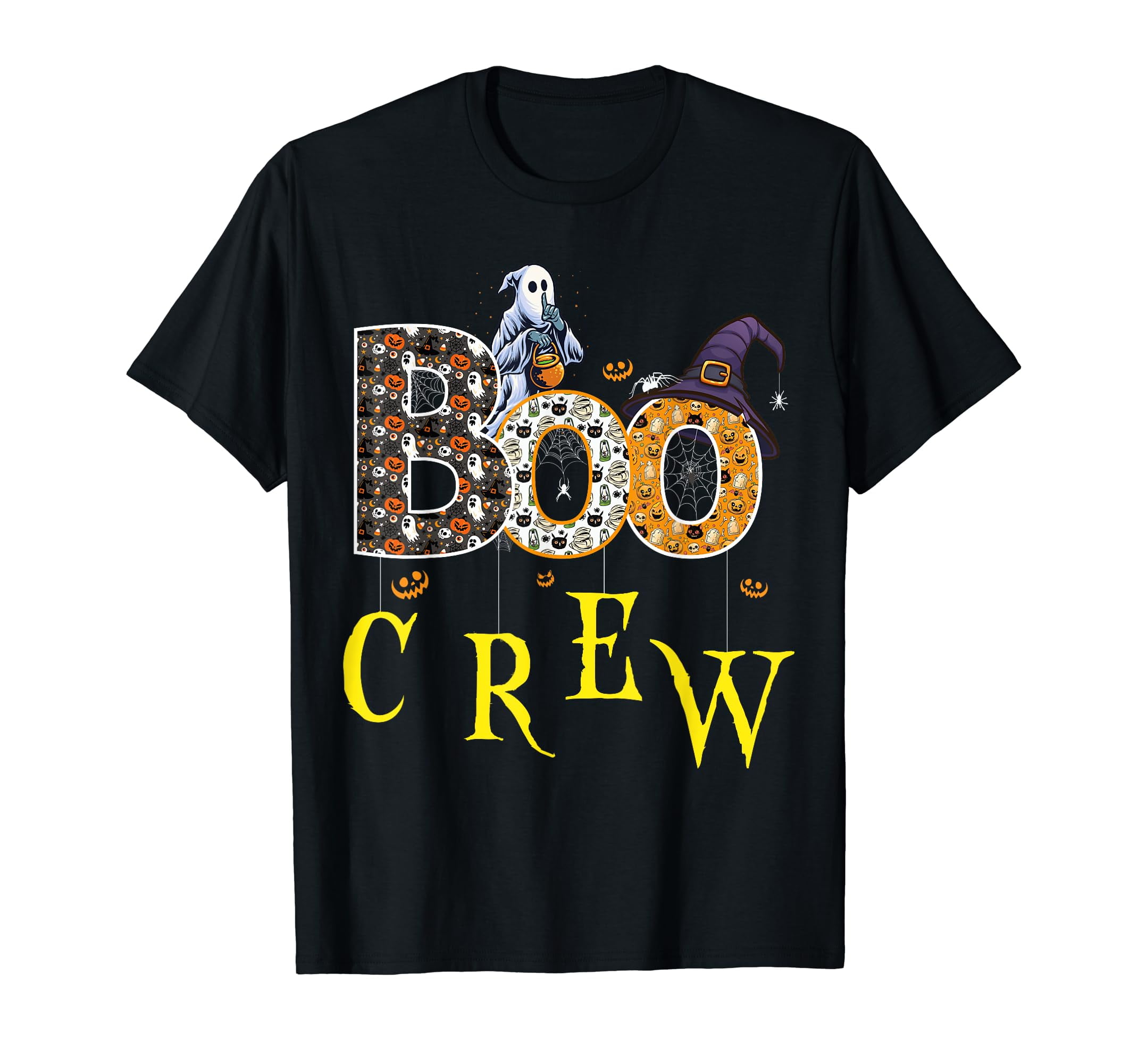 Halloween Costume Boo Crew 2023 Funny Men T-Shirt - Walmart.com