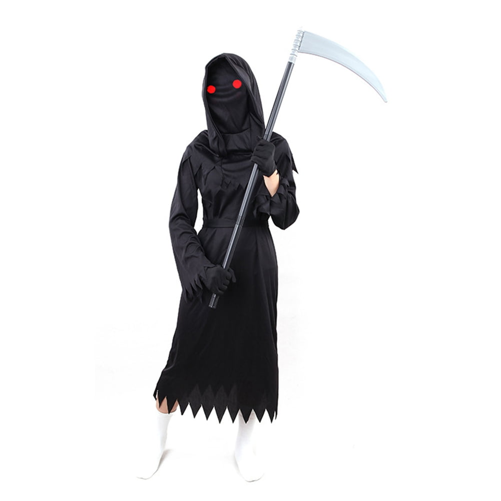 Halloween Costume for Kids with Scythe Cosplay, Halloween Costumes 7-11 ...