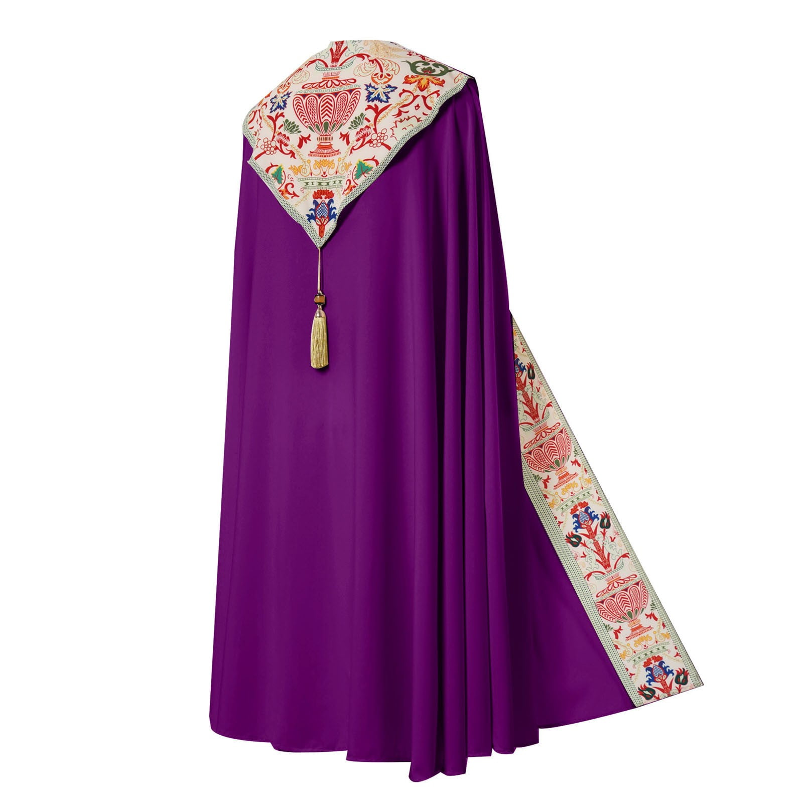 Halloween Cloak for Stage Performance with Fringe Pendant for A Look ...