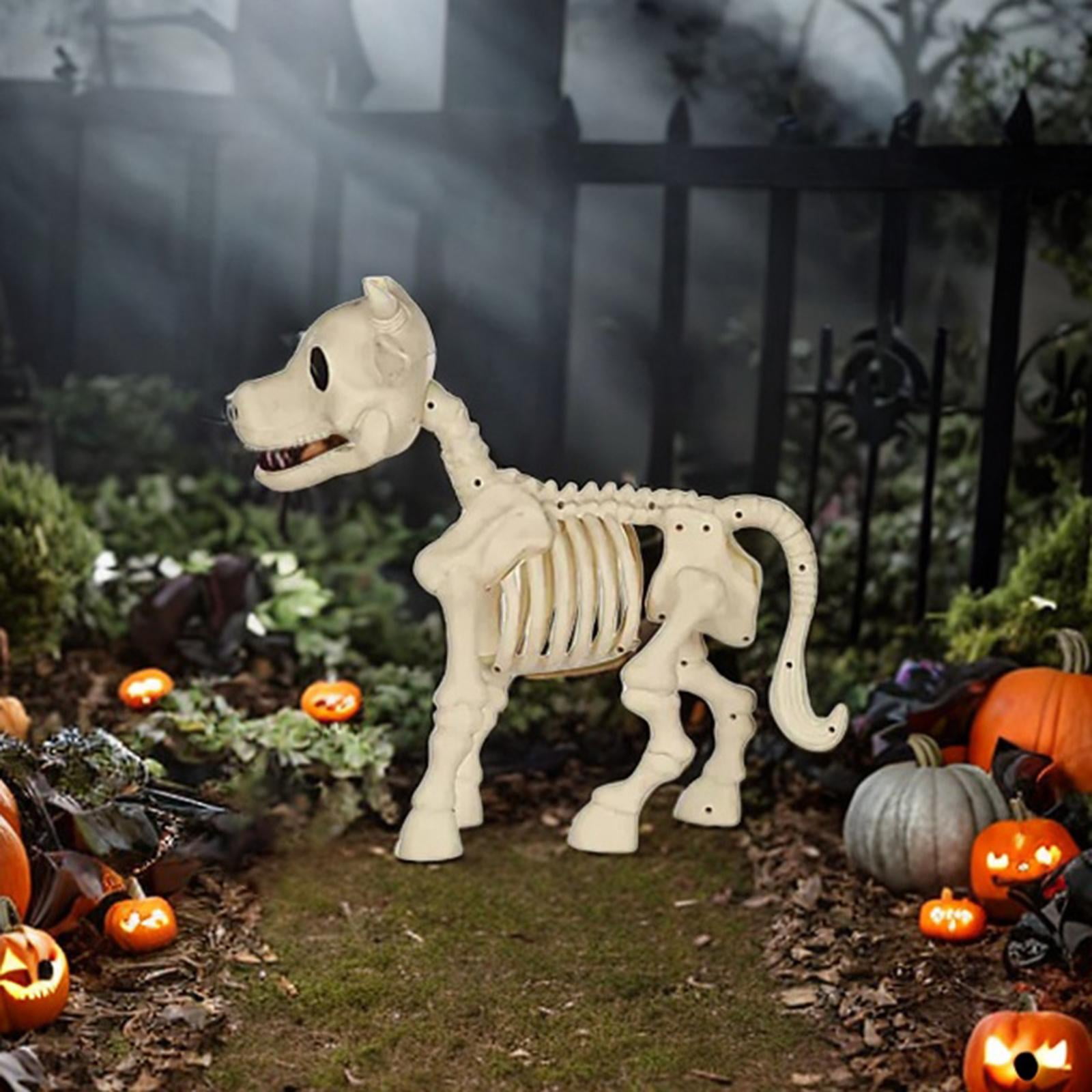 Halloween Cow Skull Decor, Halloween Cow Skeleton, Horror Props ...