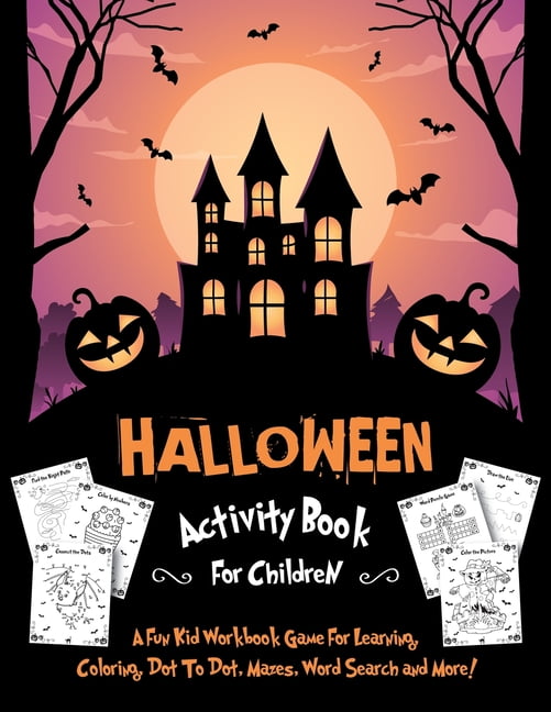 Halloween Crafts: Halloween Activity Book for Children : Fantastic ...