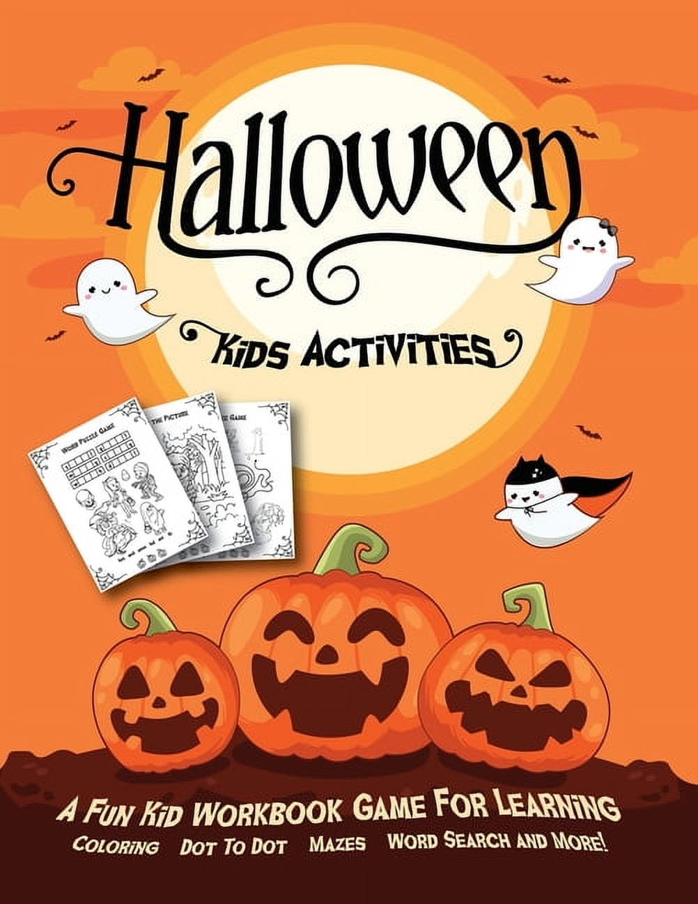Halloween Crafts: Halloween Kids Activities : Fantastic Activity Book ...