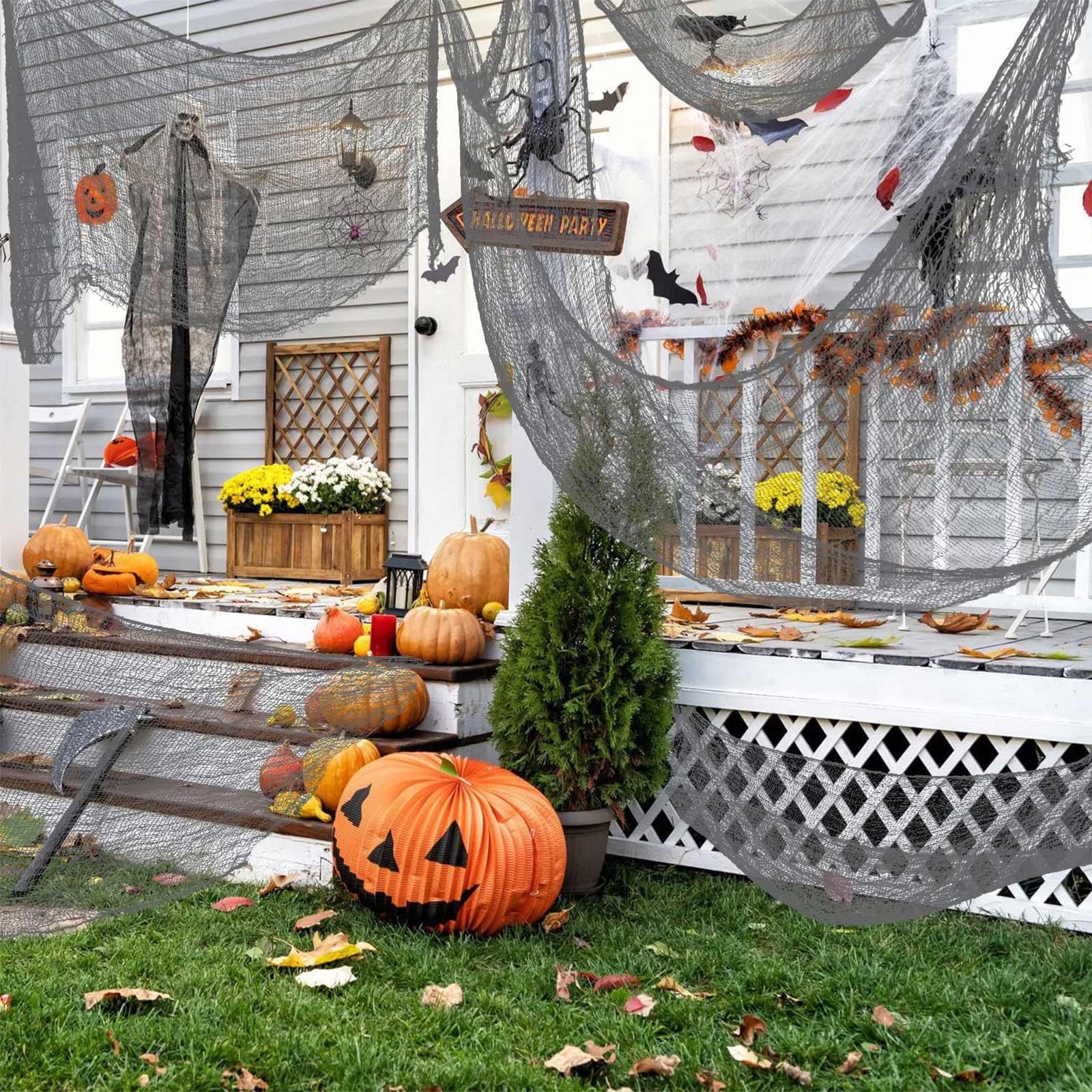 Halloween Creepy Cloth Spooky Cloth - 72×30 in Large Gothic Horror ...