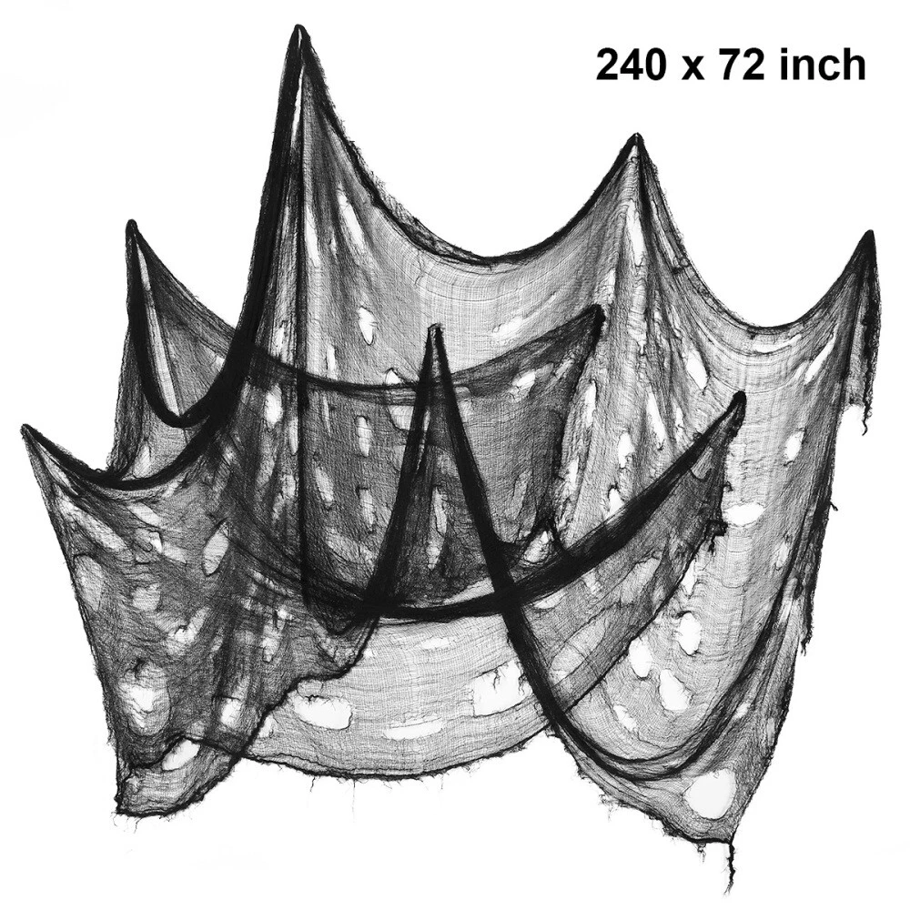 Halloween Creepy Cloth Spooky Fabric Cloth Halloween Creepy Door Window ...