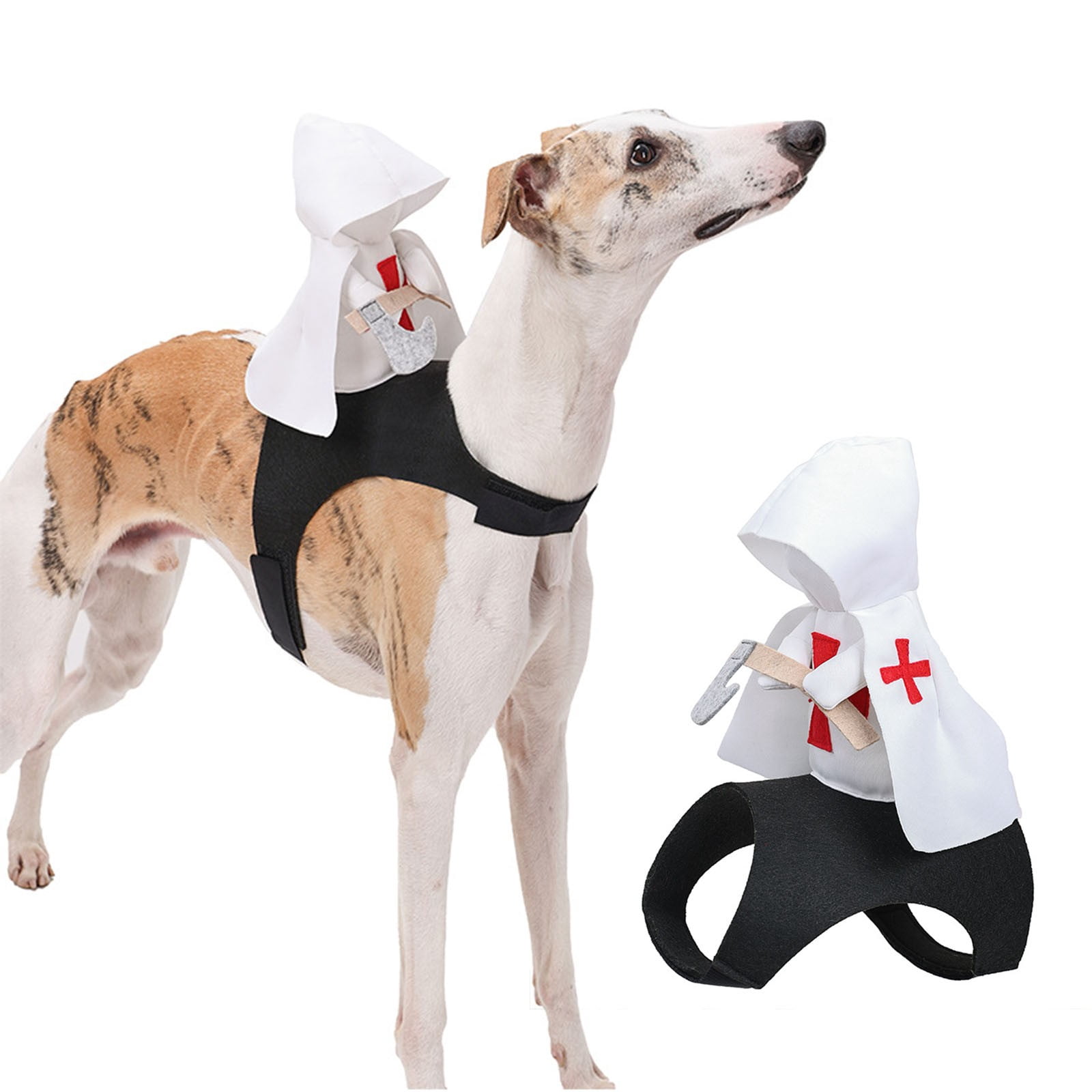 Halloween Crusader Knight Dog Clothes - Medieval Armor Transformation ...