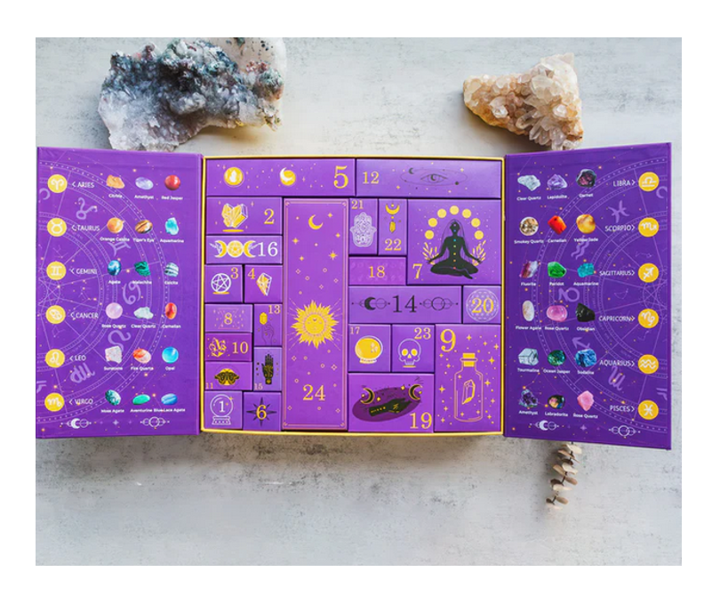Halloween Crystal Advent Calendar 2026 Countdown Gift Box Advent ...
