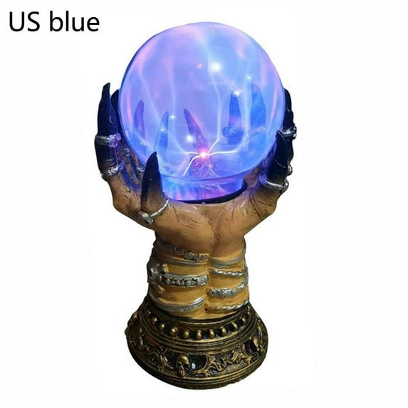 Halloween Crystal Ball,Deluxe Celestial Crystal Ball with Witch Hands ...