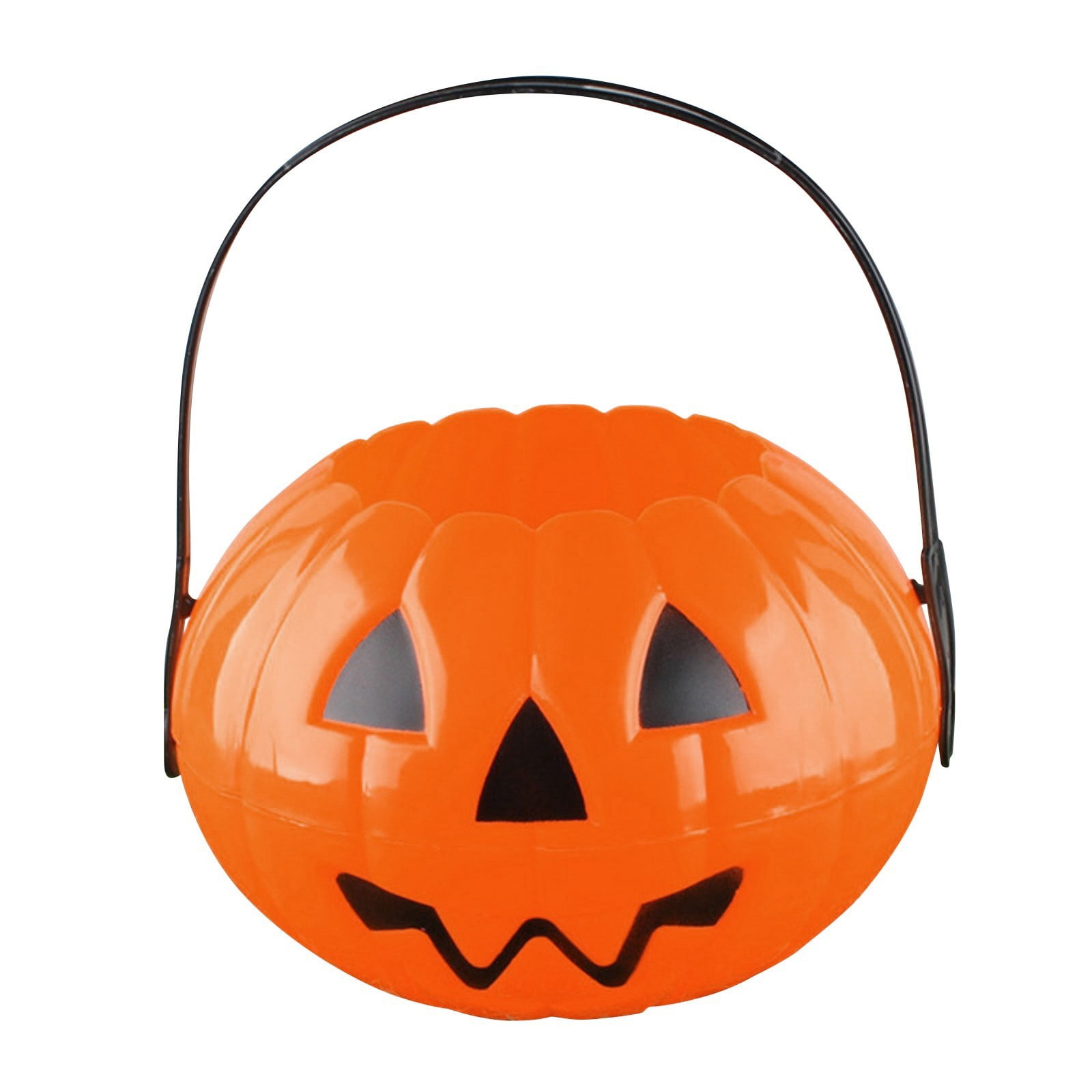 Halloween Cushaw Candy Bucket Portable And Detachable Cushaw Bucket Two ...