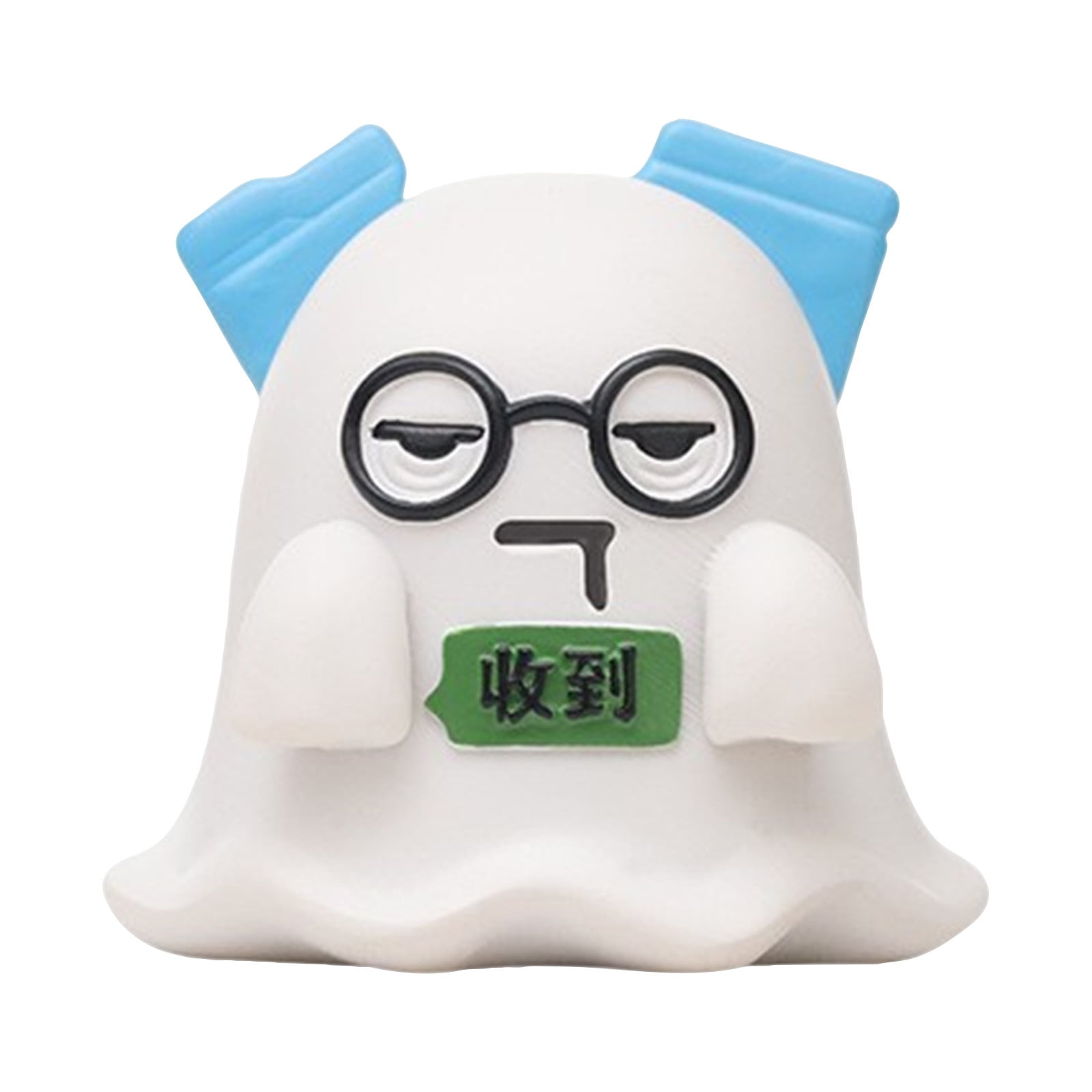 Halloween Cute Cartoon Mini Ghost Resin Figurine – Halloween Tabletop ...