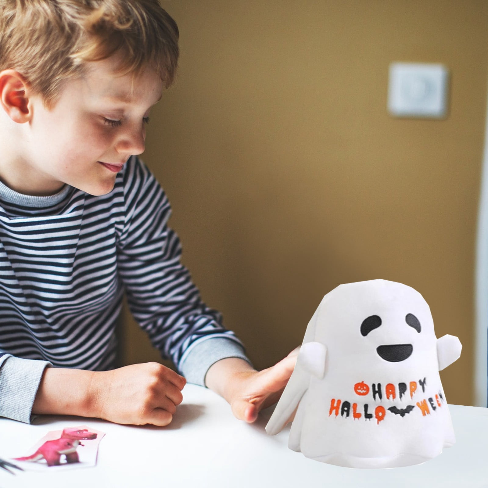 Halloween Cute Ghost Plush Reversible Ghost Plushie, Cute Stuffed ...