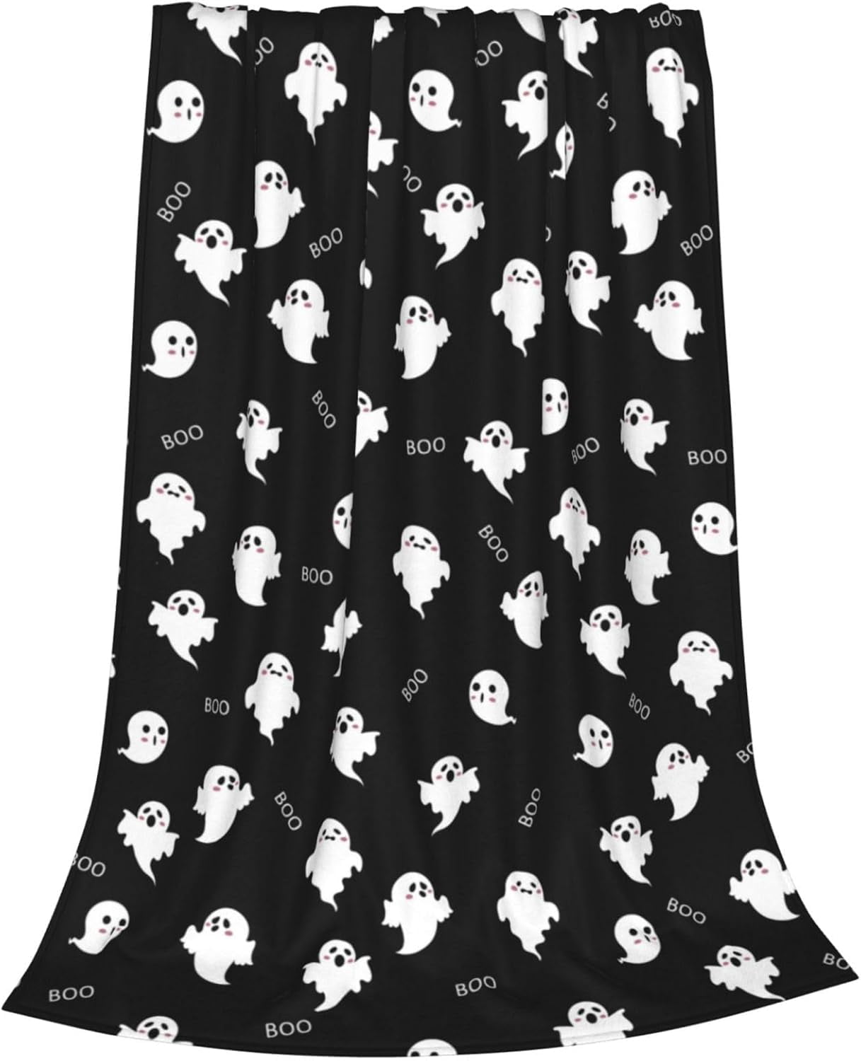 Halloween Cute Ghost Throw Blankets, Cozy Lightweight All seasons ...
