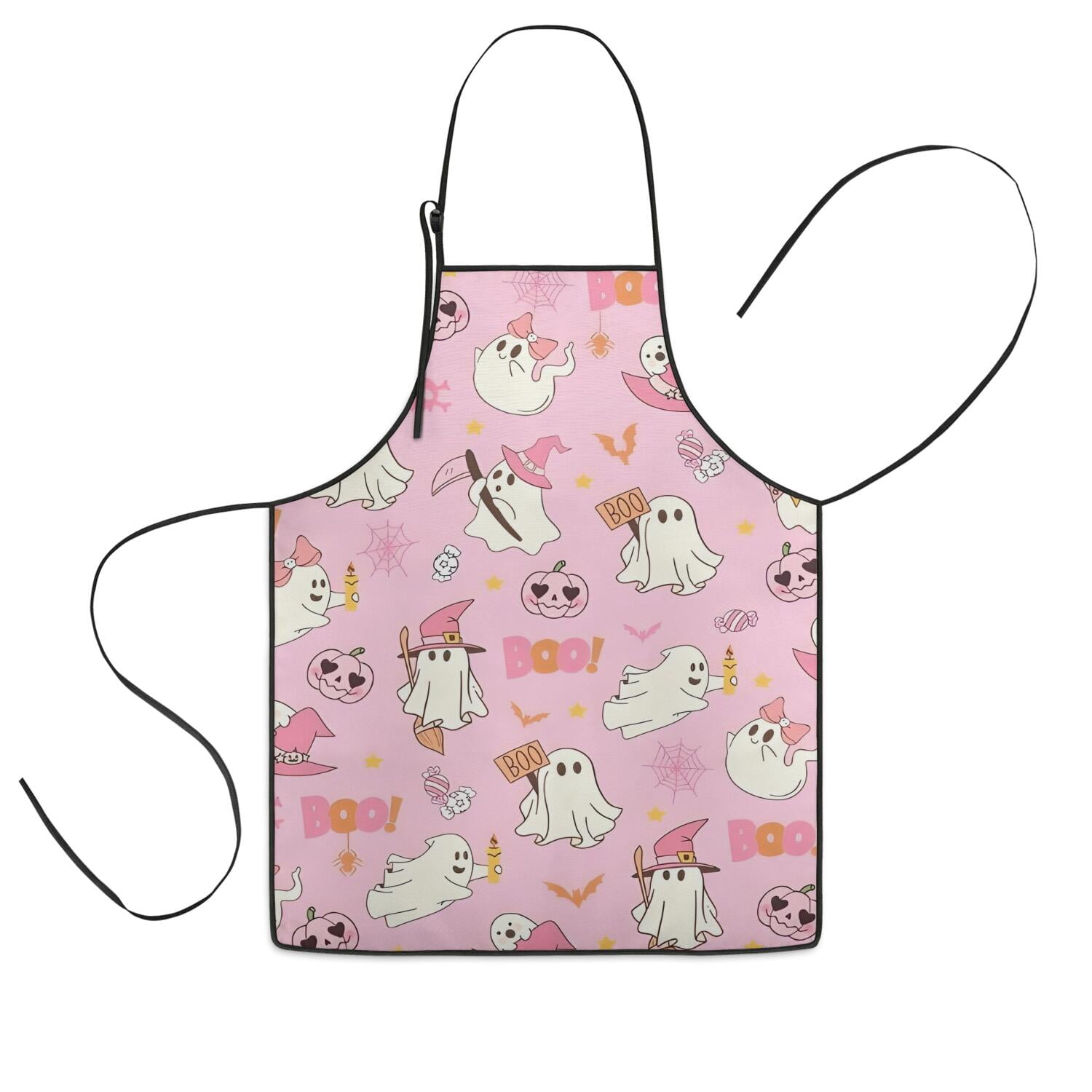 Halloween Cute Ghosts with Boo Kids Aprons for Girls and Boys ...