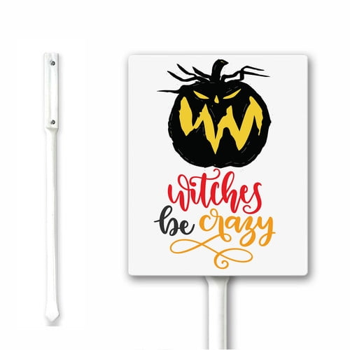 Halloween Decor Boo Yard Sign With Stake 8x12 Inch Spooky Home Decor ...