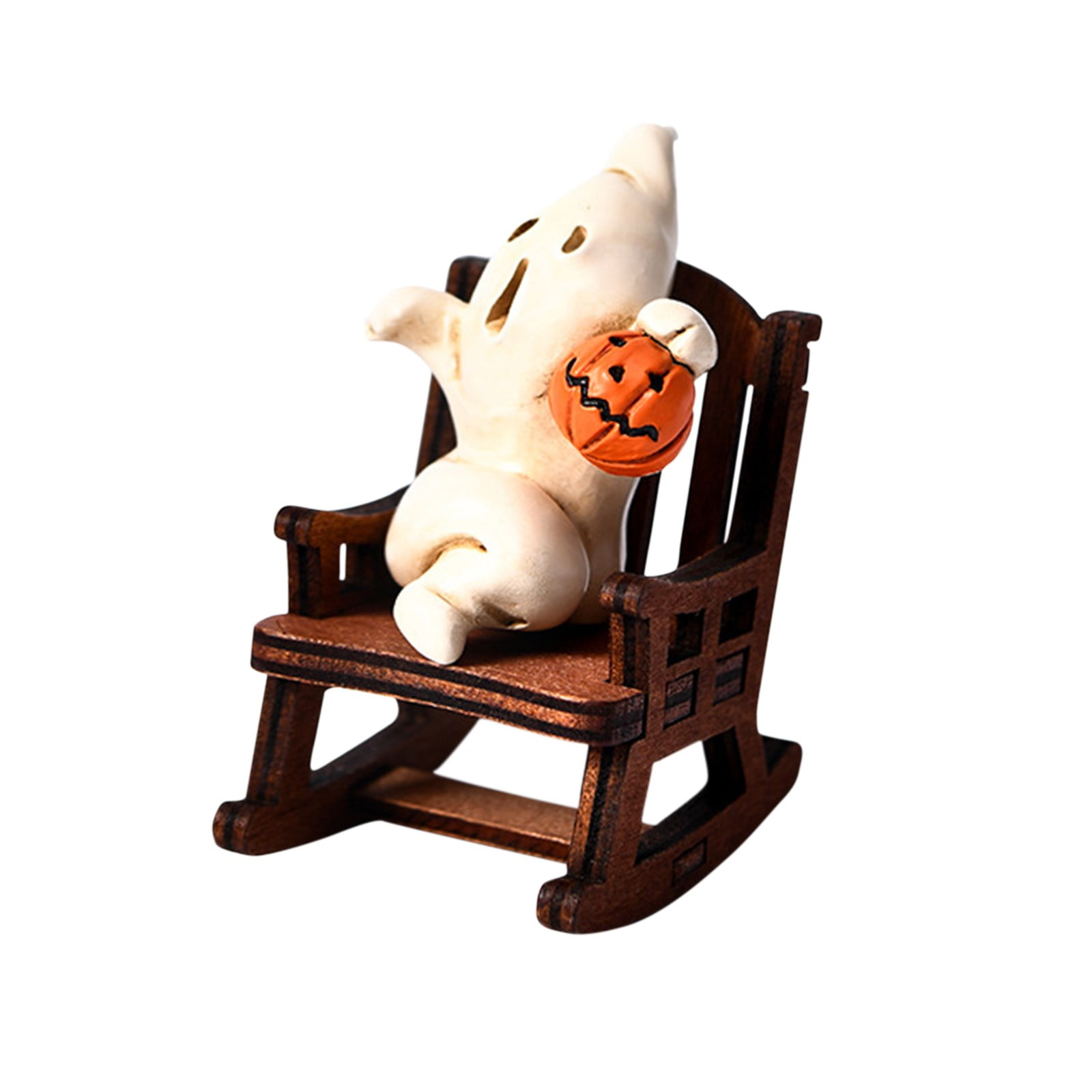 Halloween Decor Halloween Decoration Witch Rocking Chair Home Tabletop ...