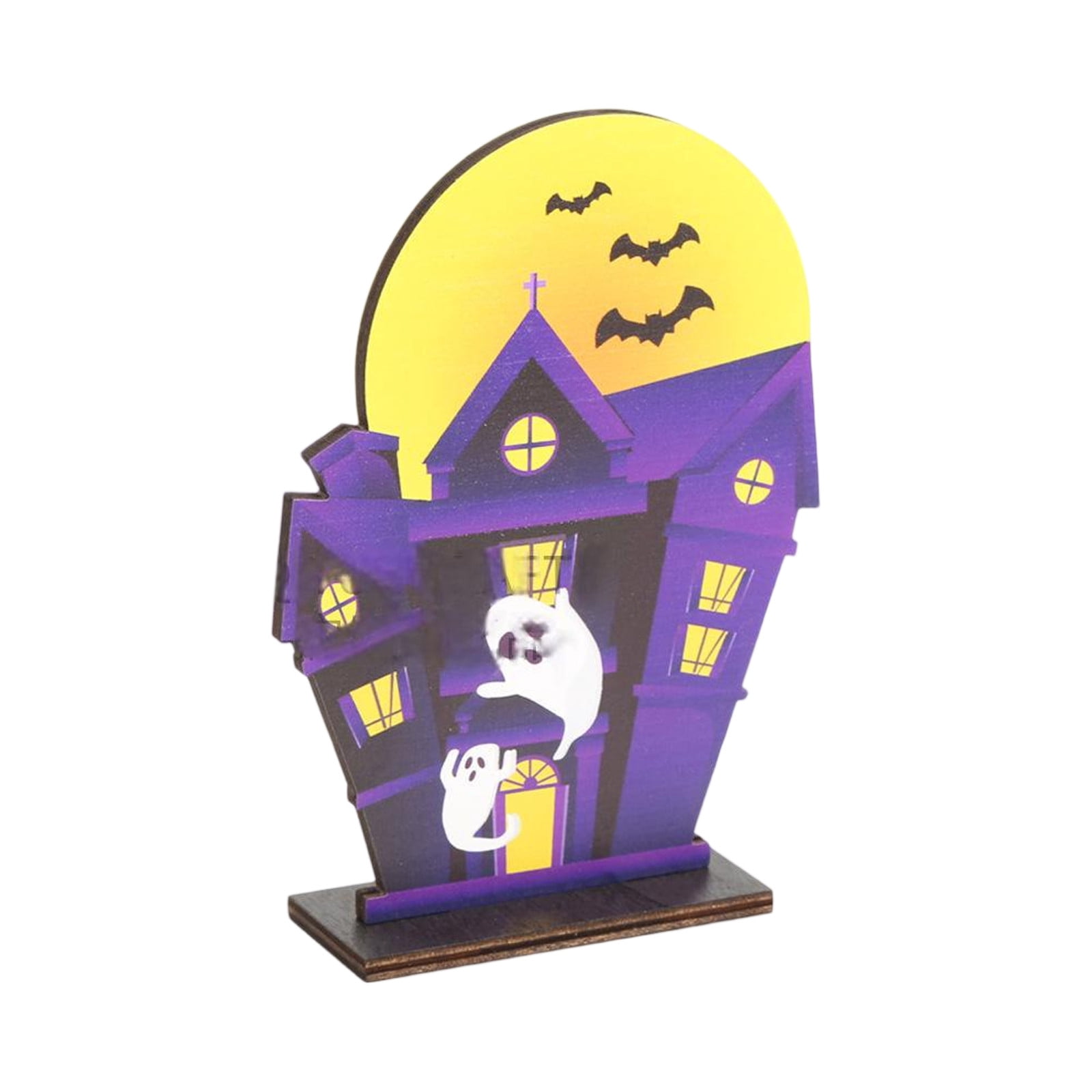 Halloween Decor Outdoor Halloween Haunted House Tabletop Decoration ...